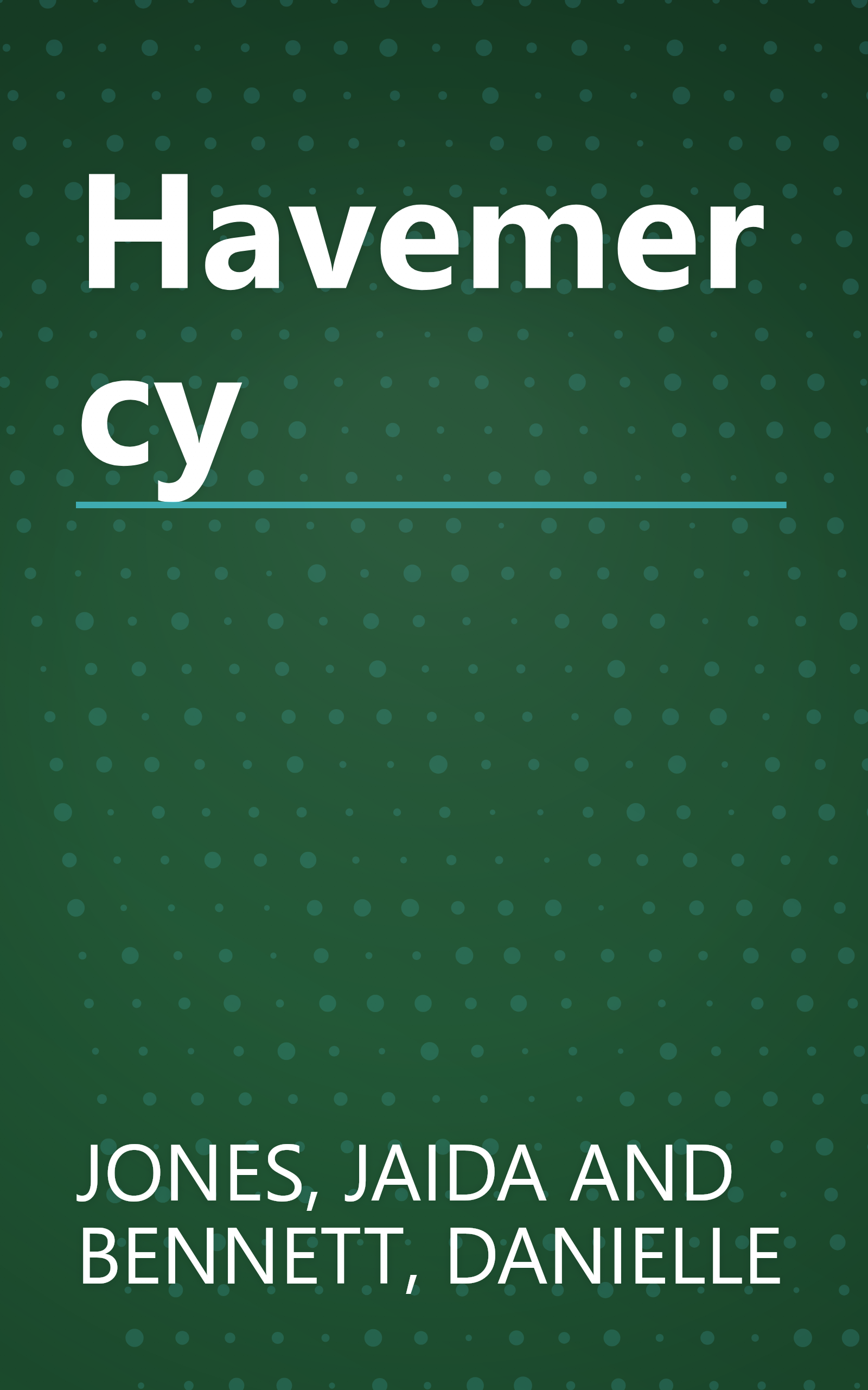 Havemercy book cover
