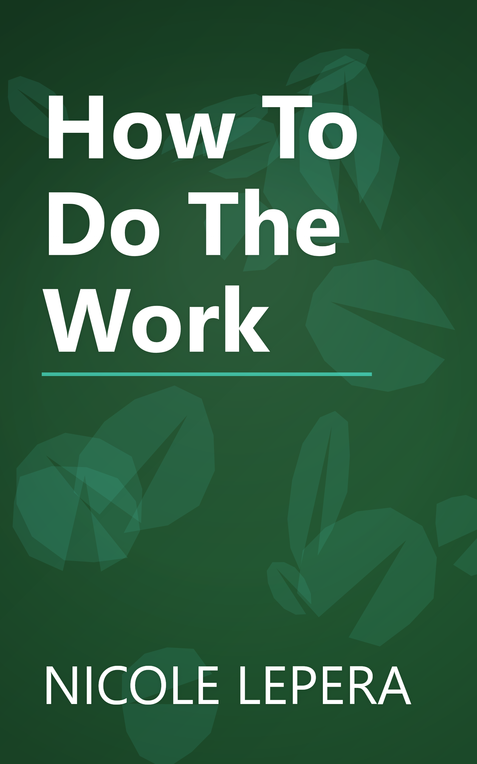 How To Do The Work book cover