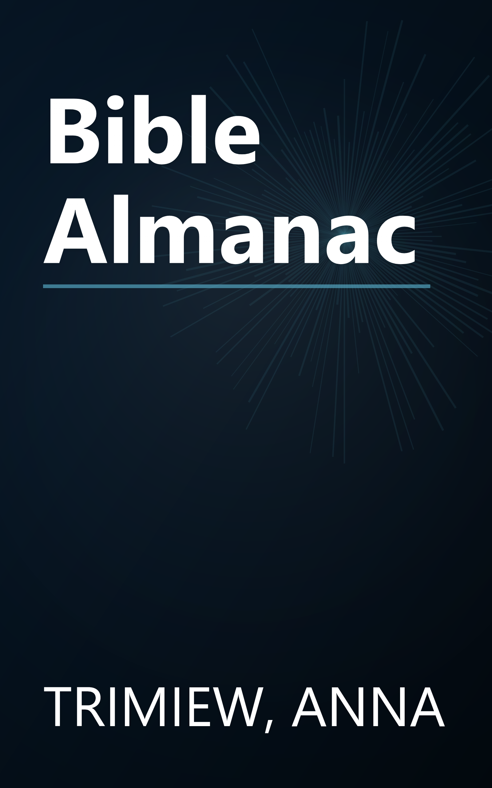 Bible Almanac book cover