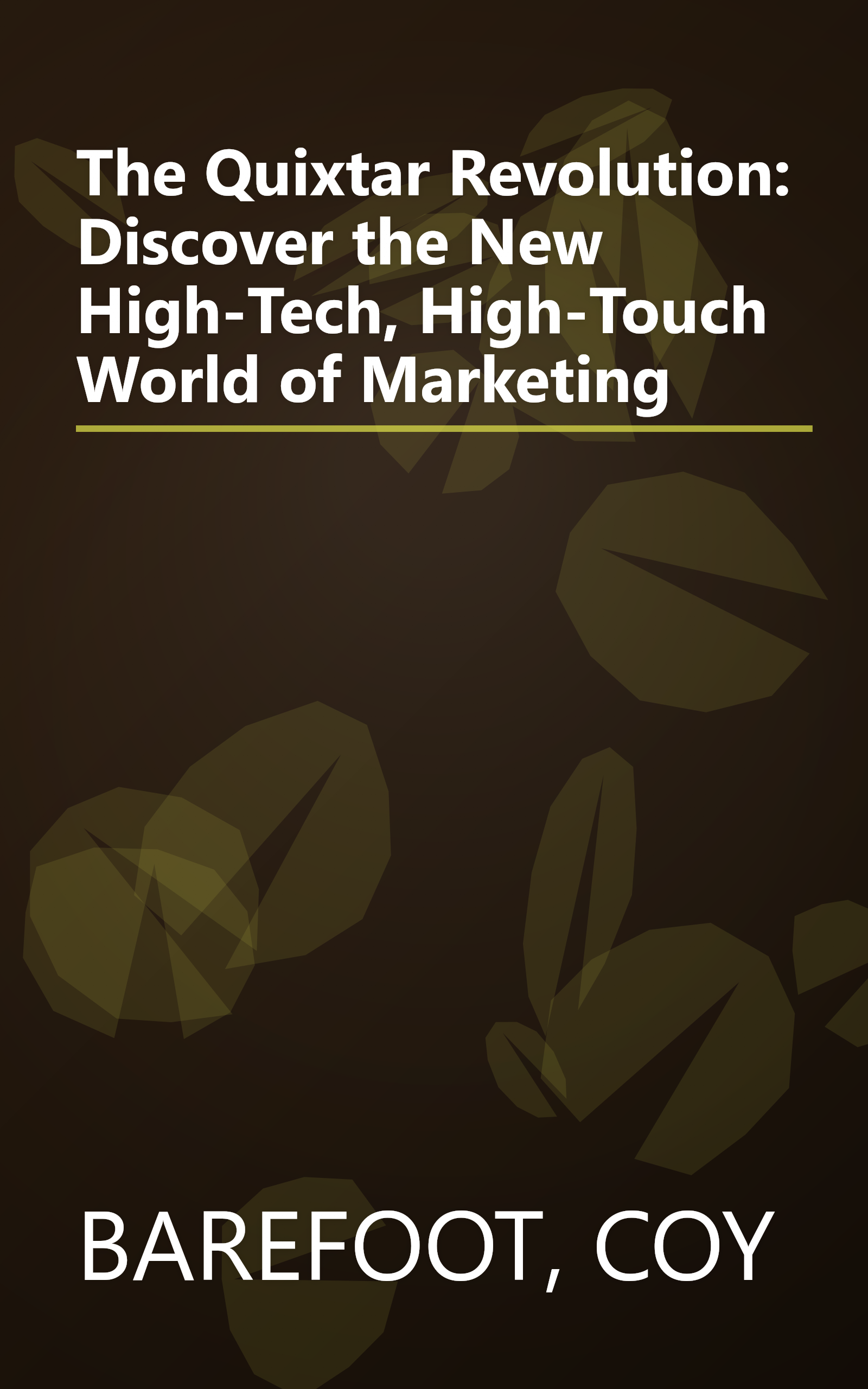 The Quixtar Revolution: Discover the New High-Tech, High-Touch World of Marketing book cover