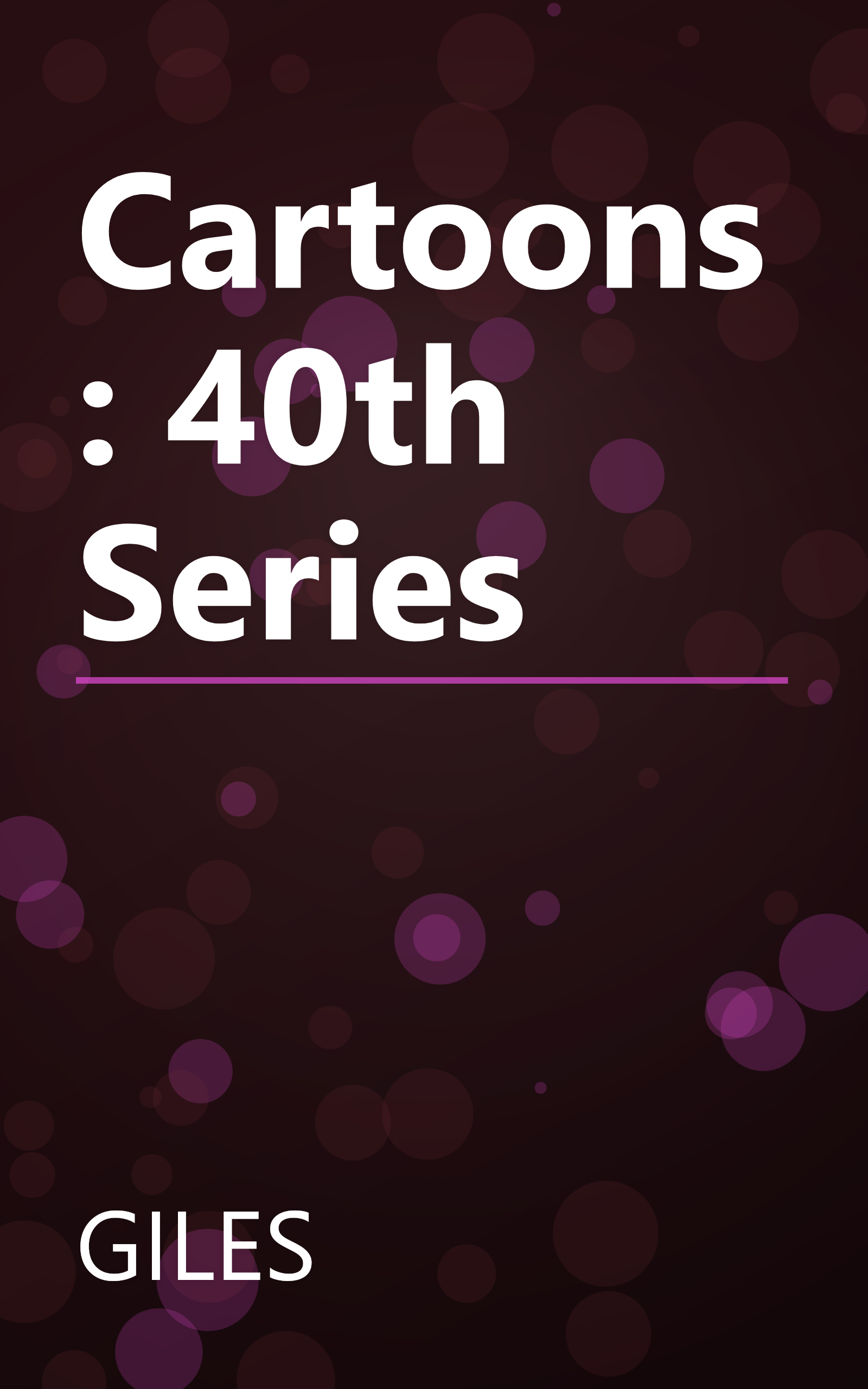 Cartoons: 40th Series book cover