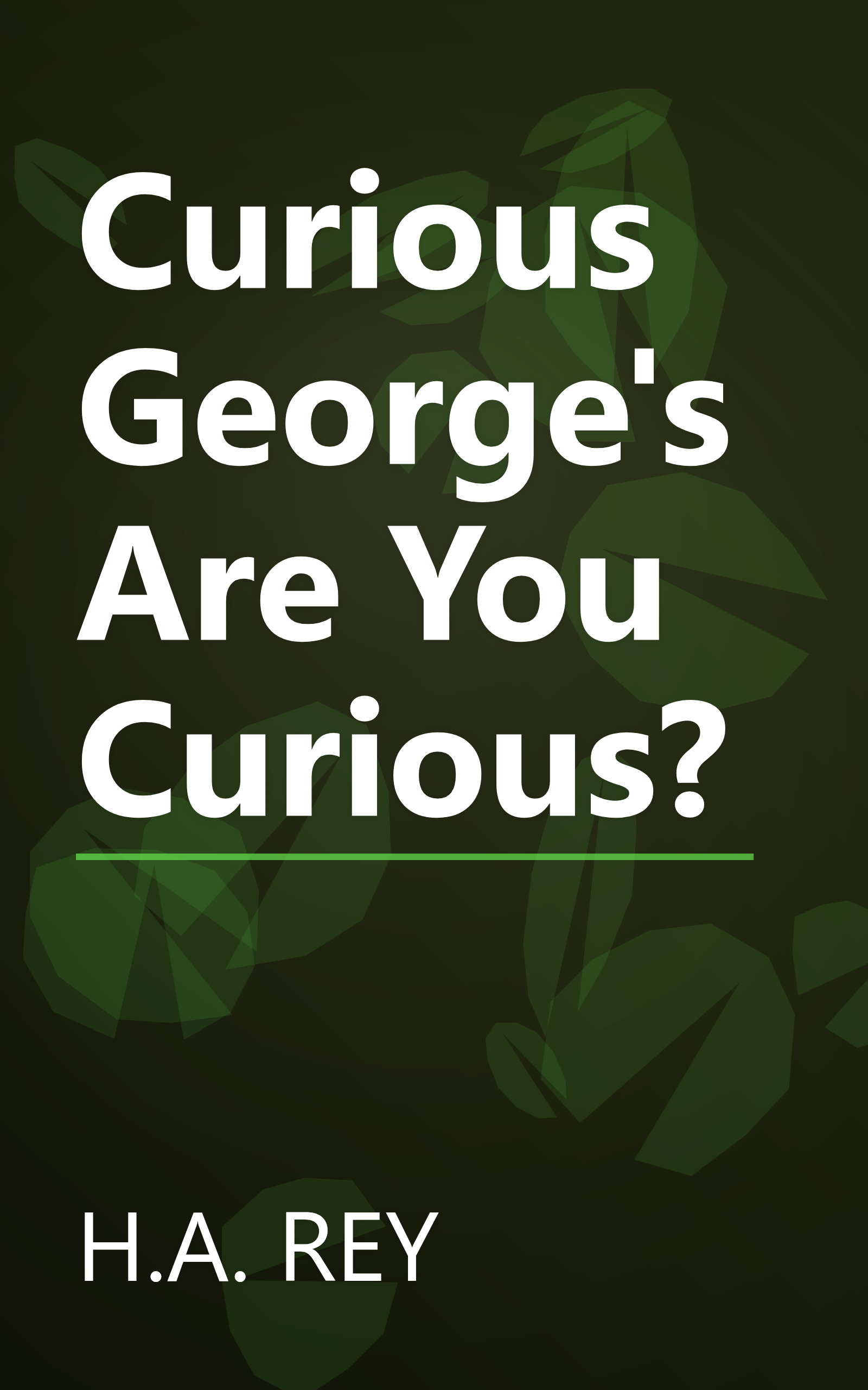 Curious George's Are You Curious? book cover