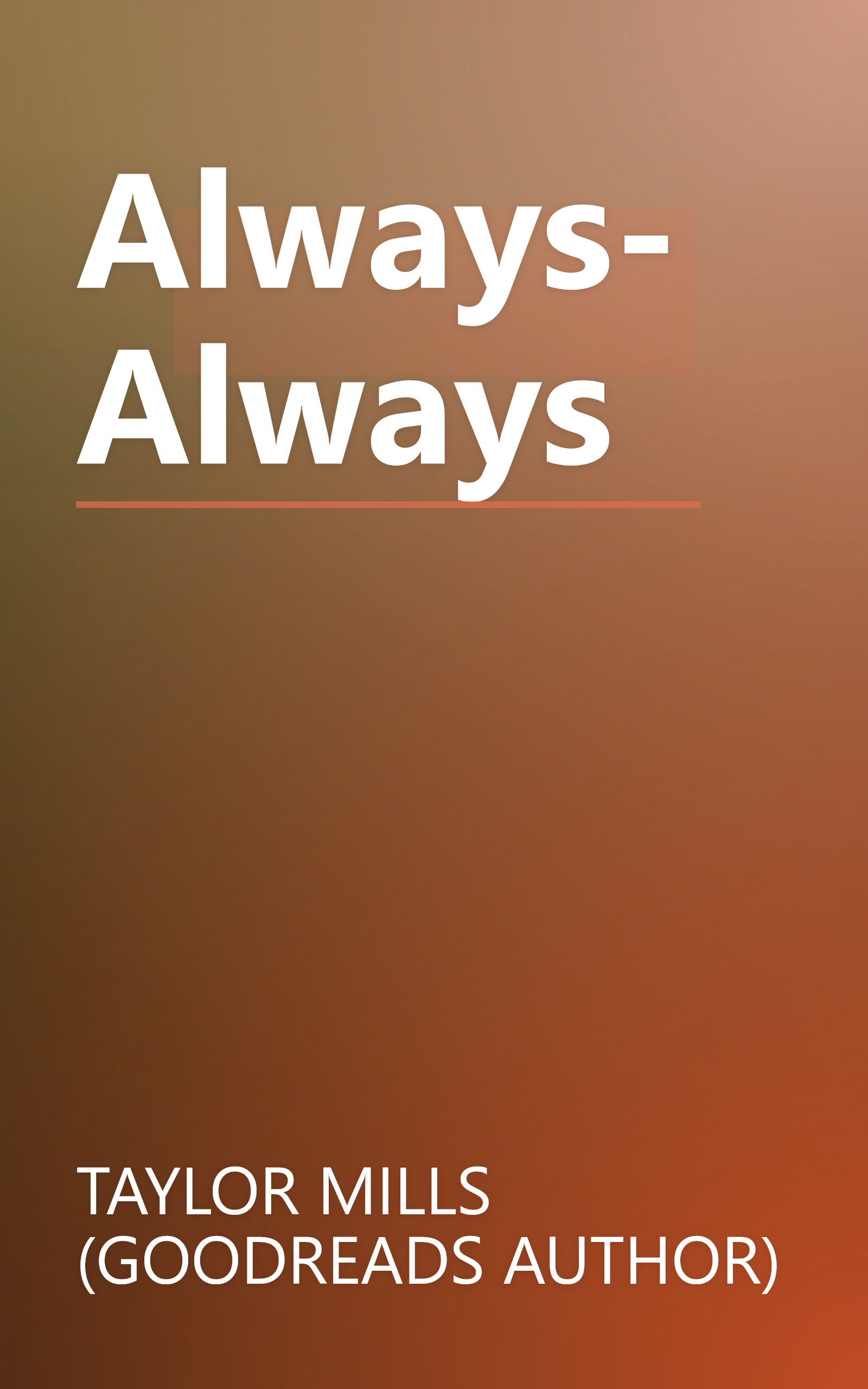 Always-Always book cover