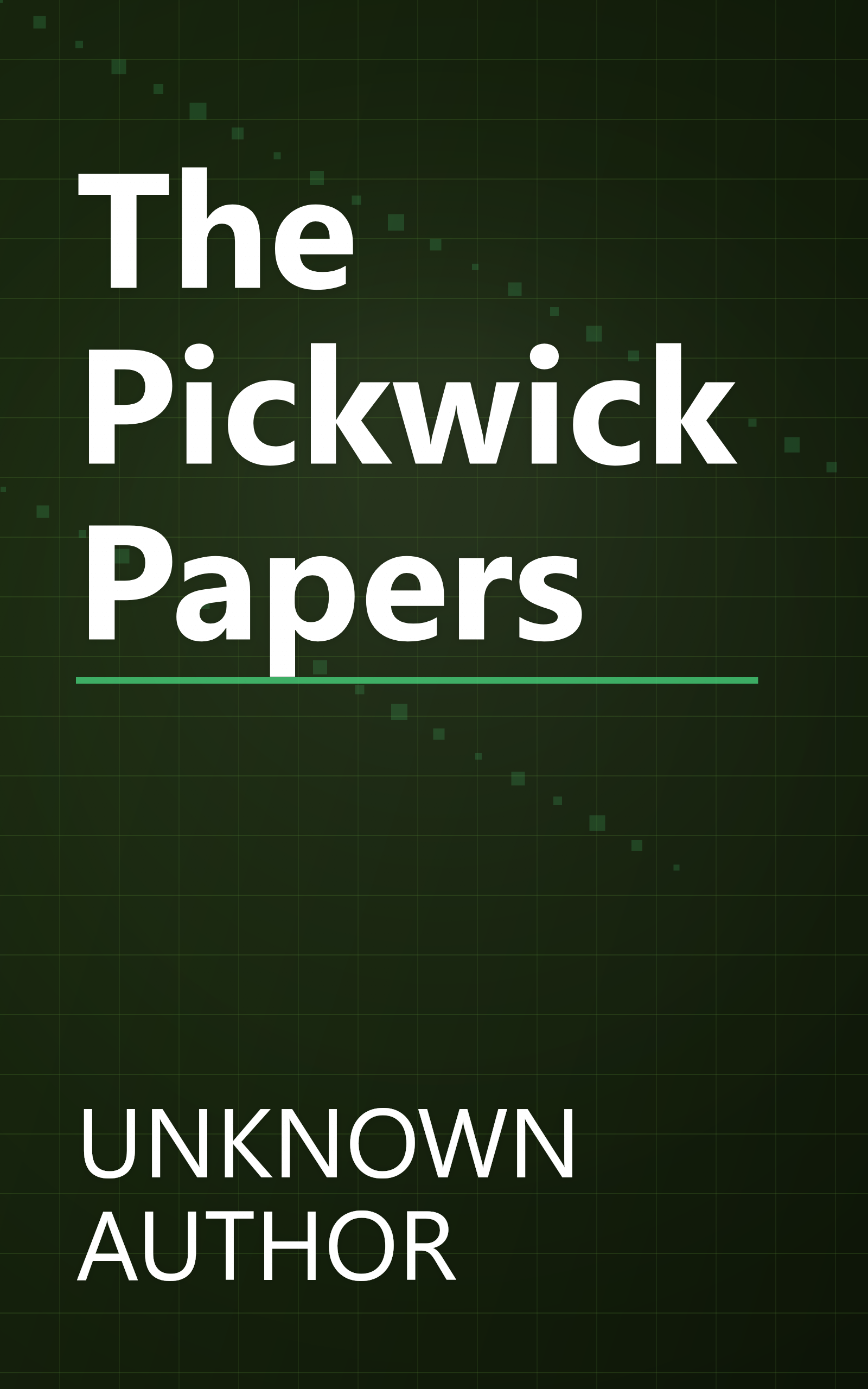 The Pickwick Papers book cover