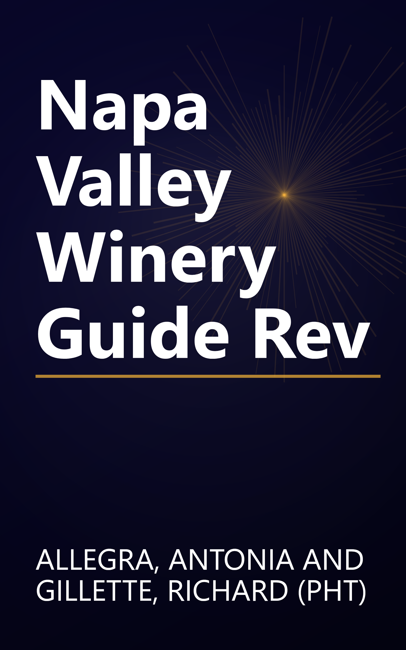 Napa Valley Winery Guide Rev book cover
