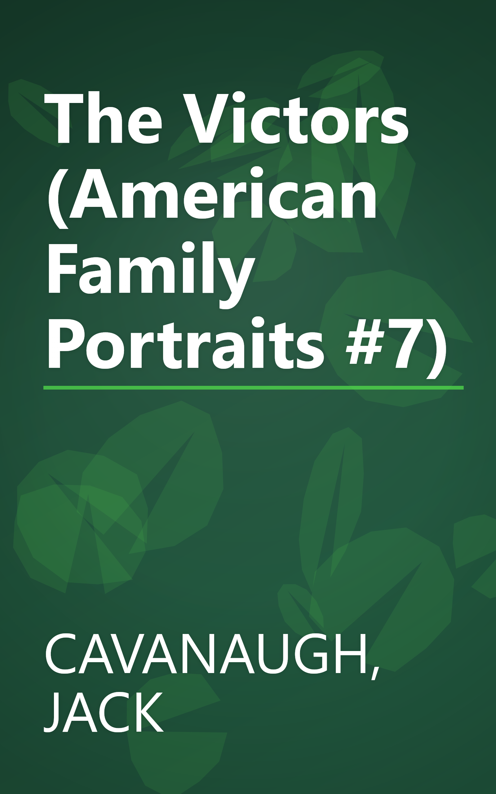 The Victors (American Family Portraits #7) book cover
