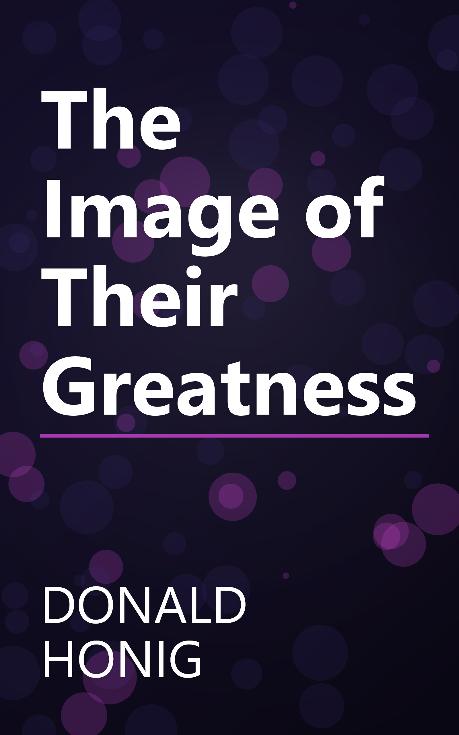 The Image of Their Greatness book cover