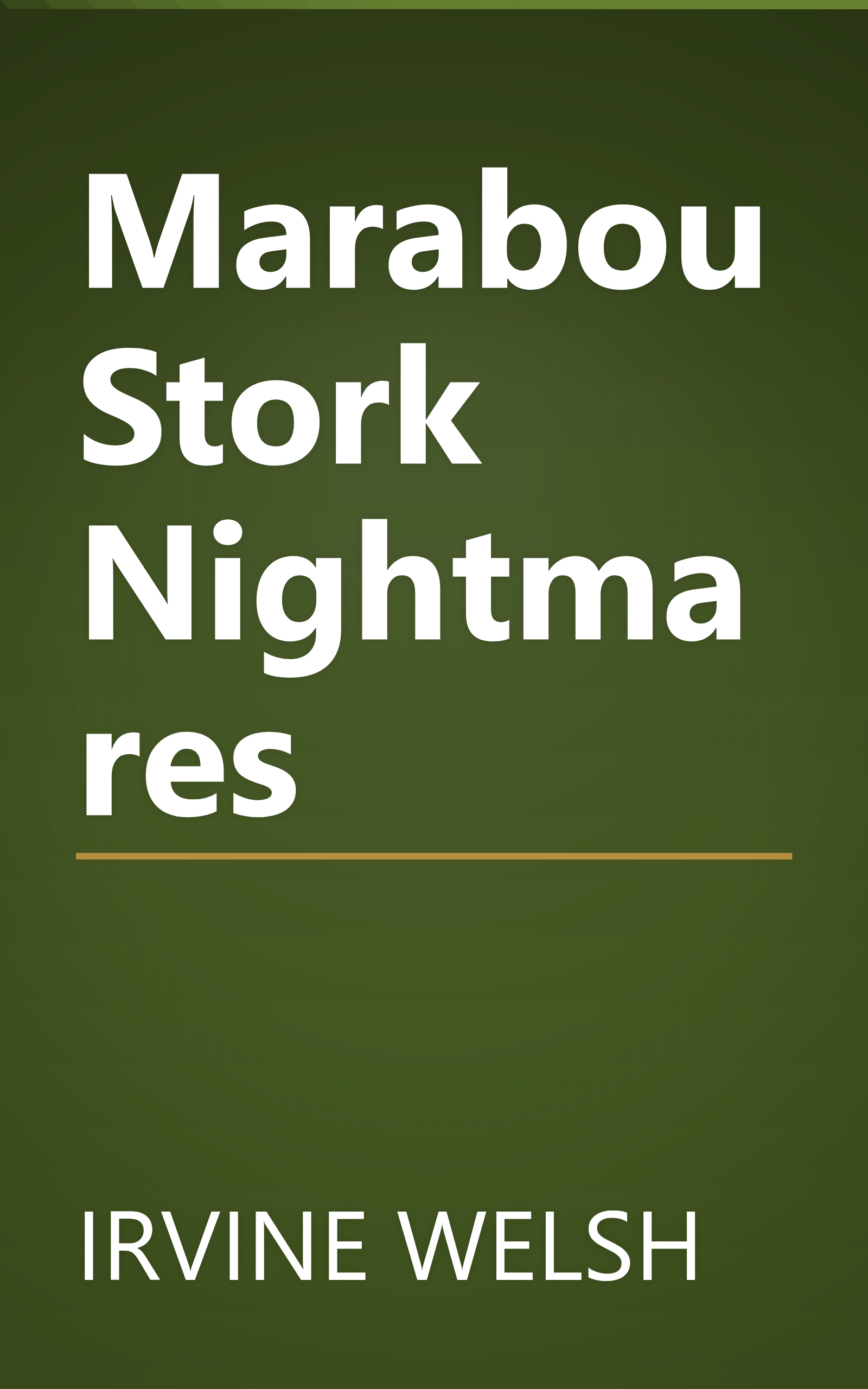 Marabou Stork Nightmares book cover