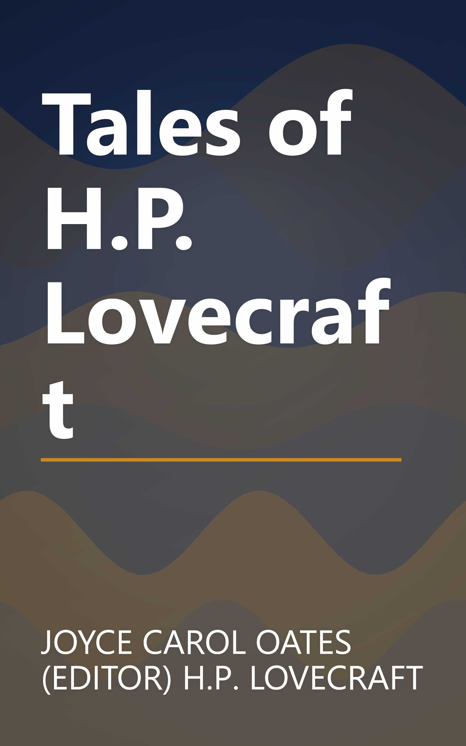 Tales of H.P. Lovecraft book cover