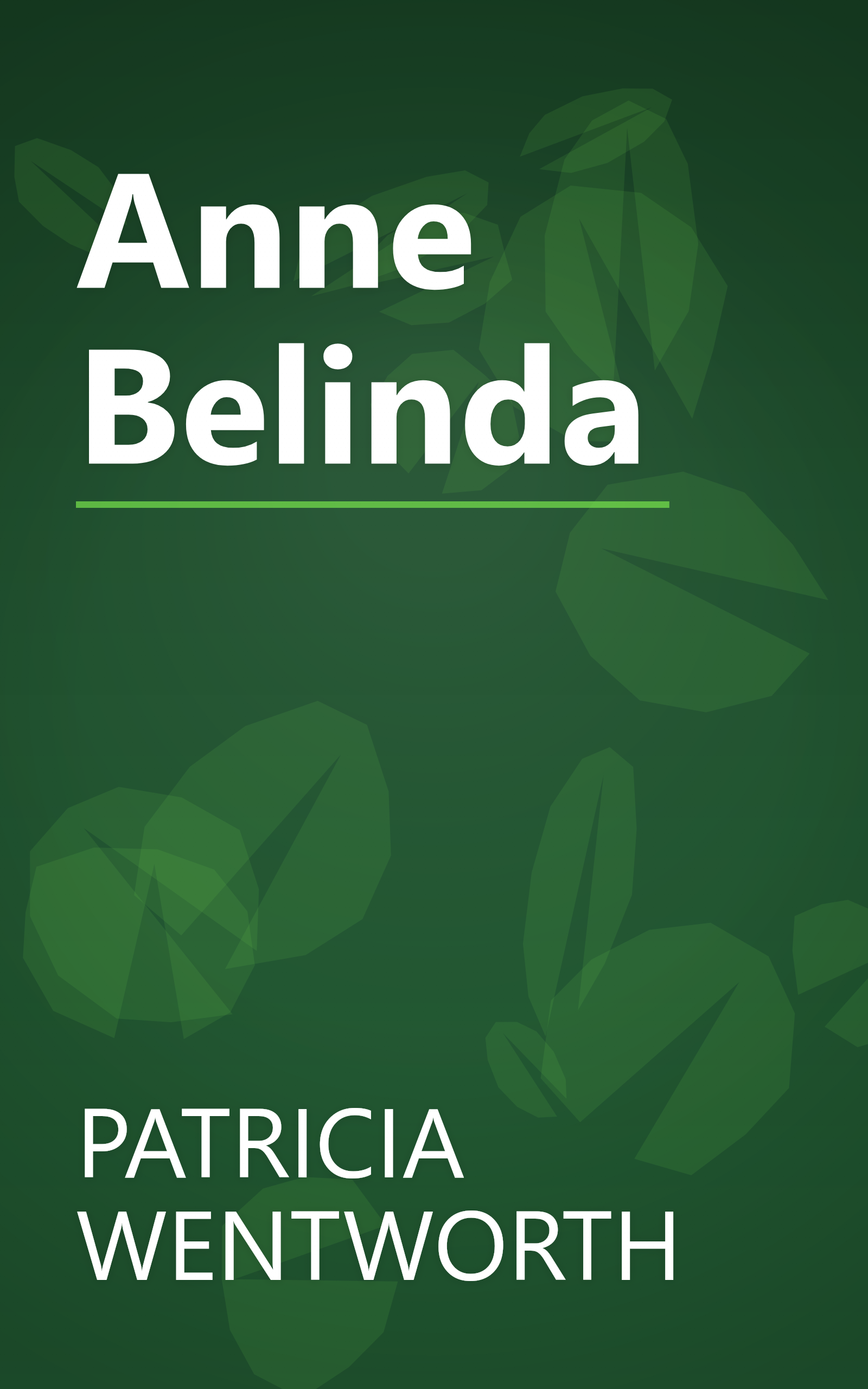 Anne Belinda book cover