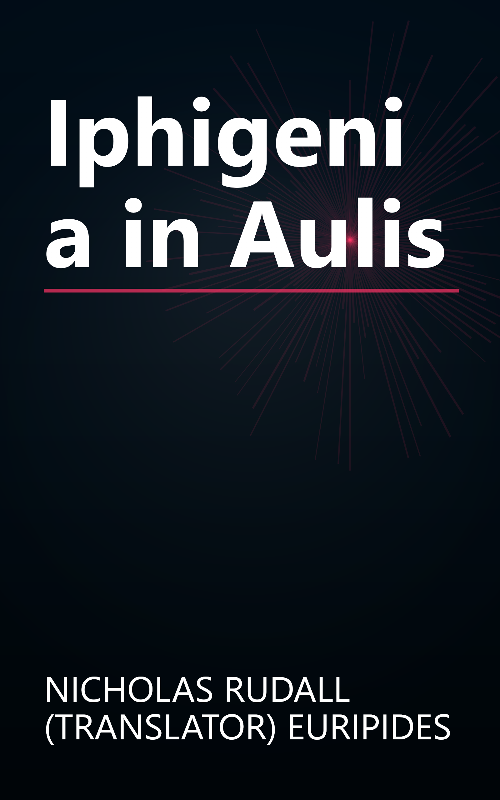 Iphigenia in Aulis book cover