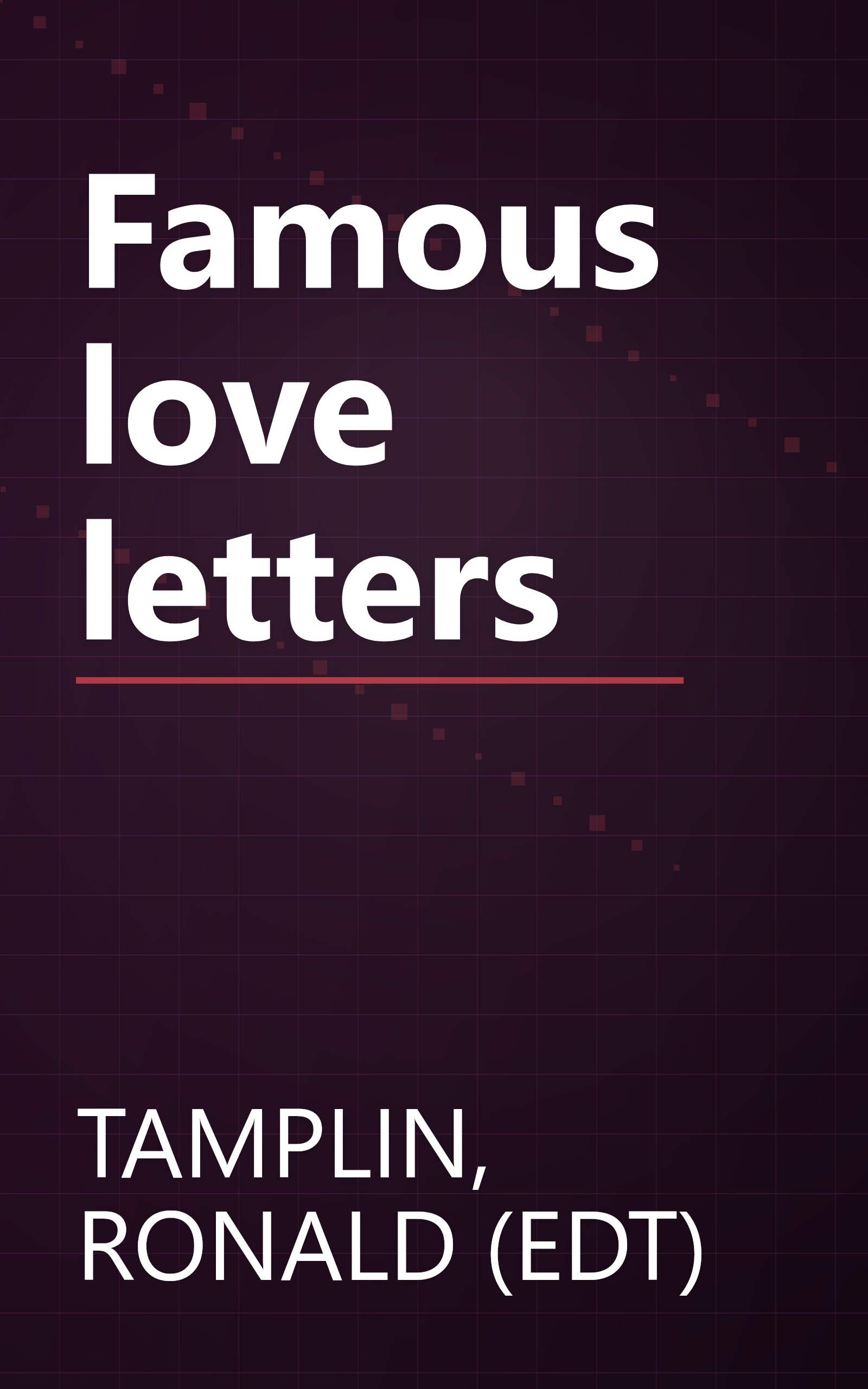 Famous love letters book cover