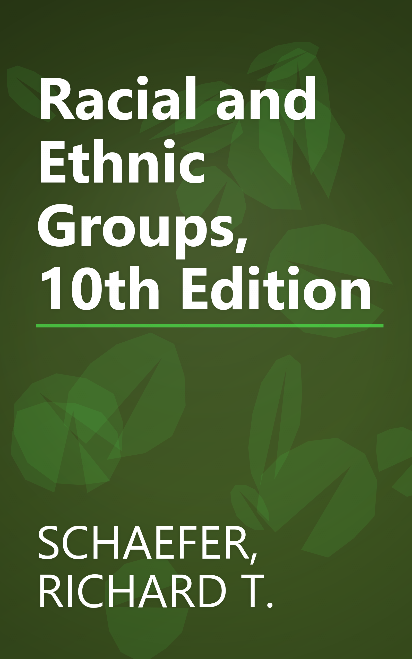 Racial and Ethnic Groups, 10th Edition book cover