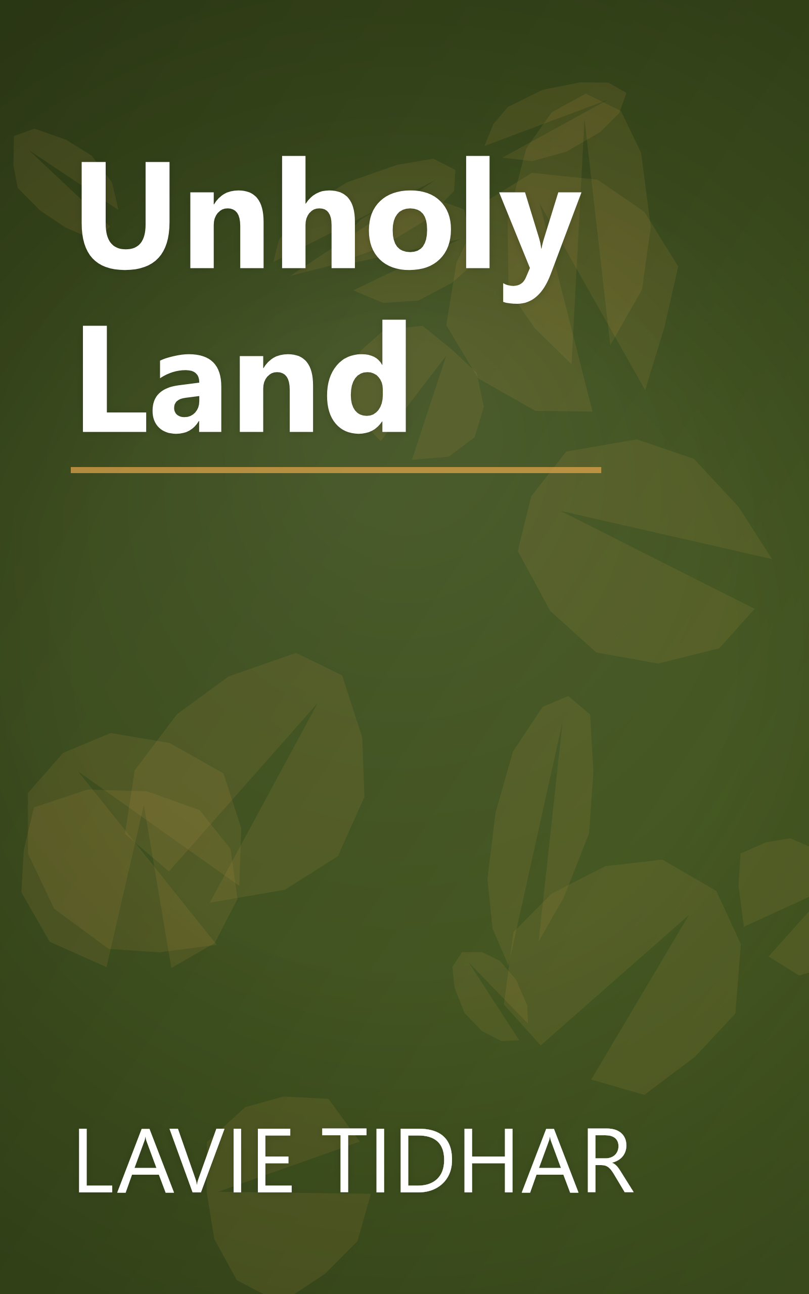 Unholy Land book cover