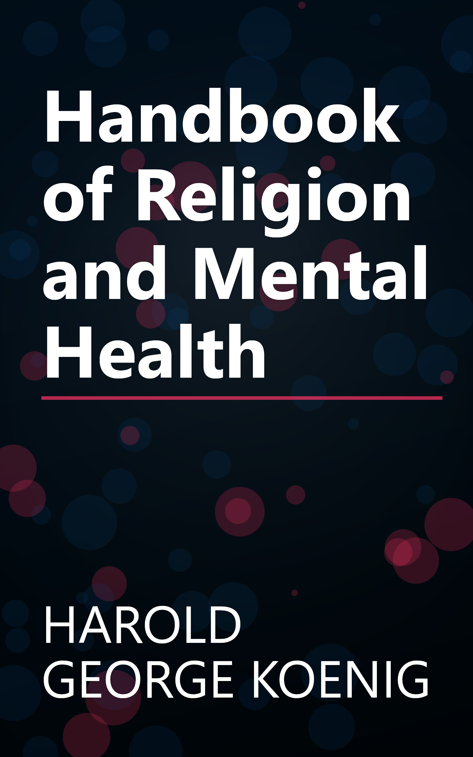Handbook of Religion and Mental Health book cover