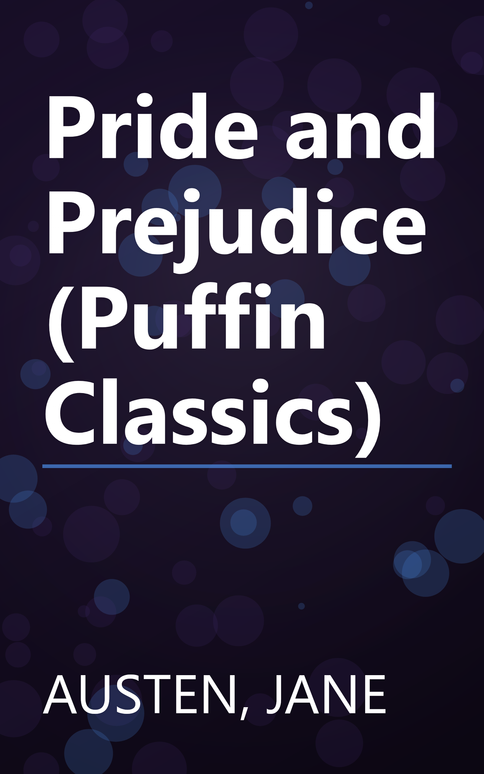 Pride and Prejudice (Puffin Classics) book cover