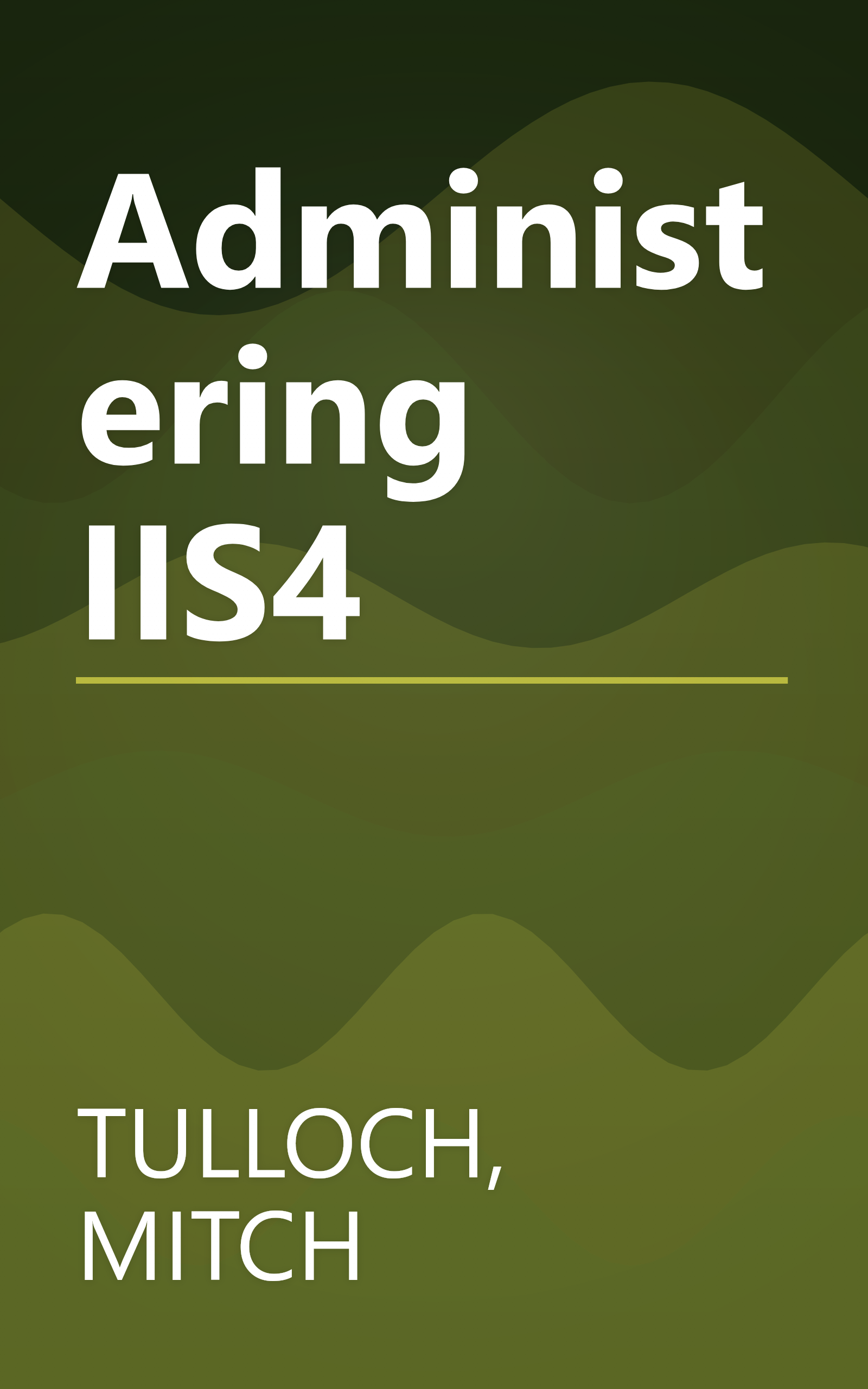 Administering IIS4 book cover