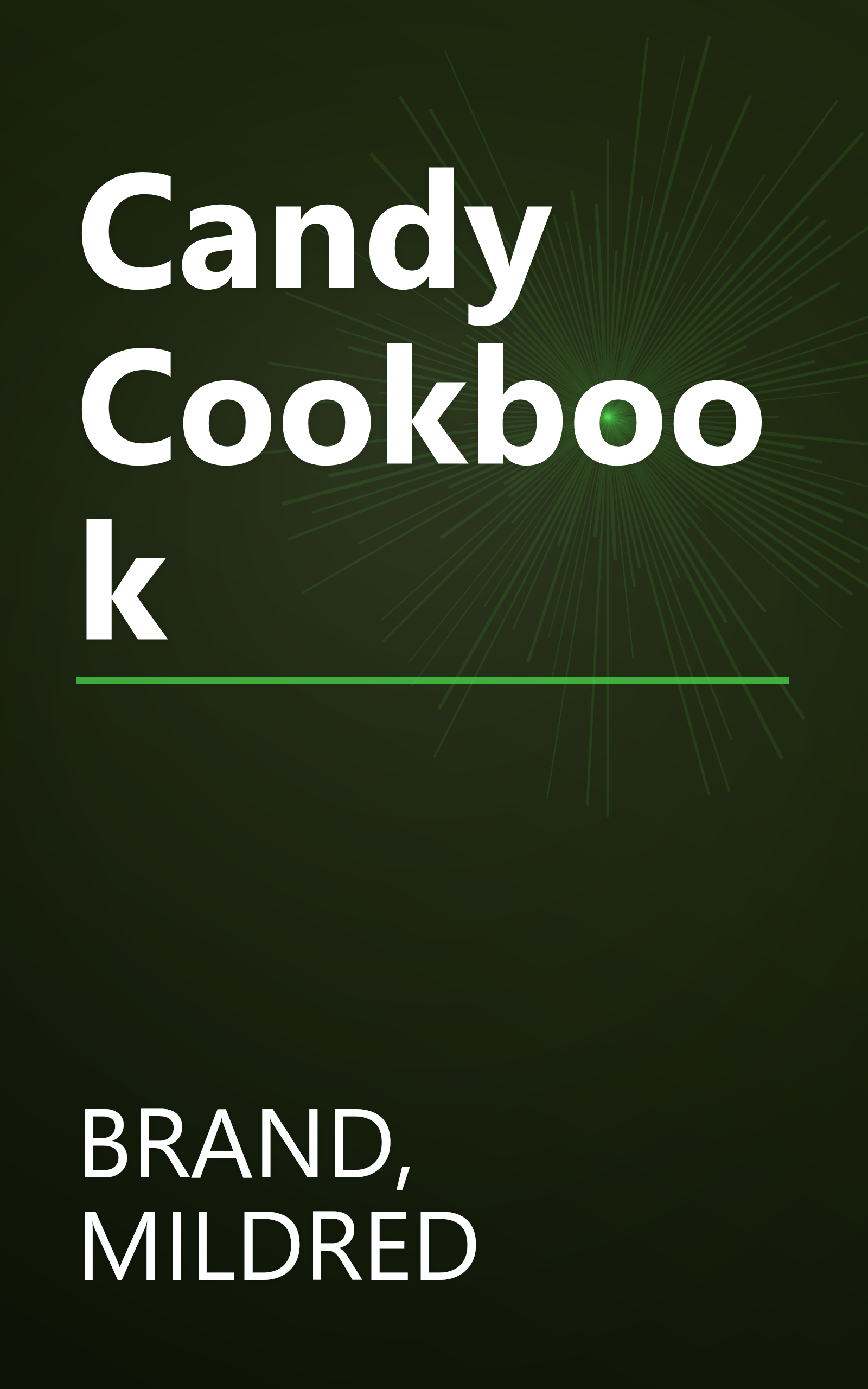 Candy Cookbook book cover