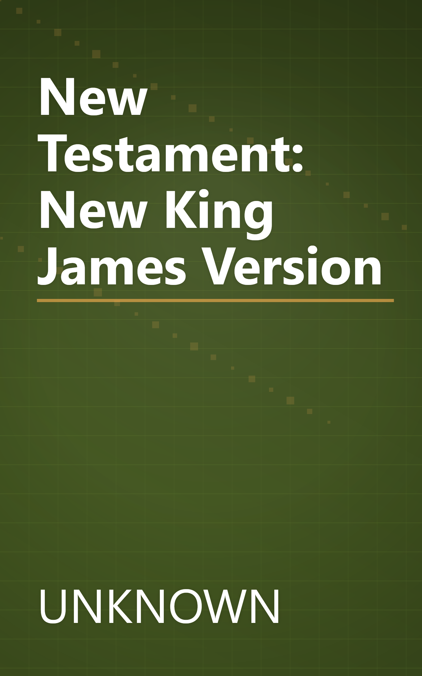 New Testament: New King James Version book cover