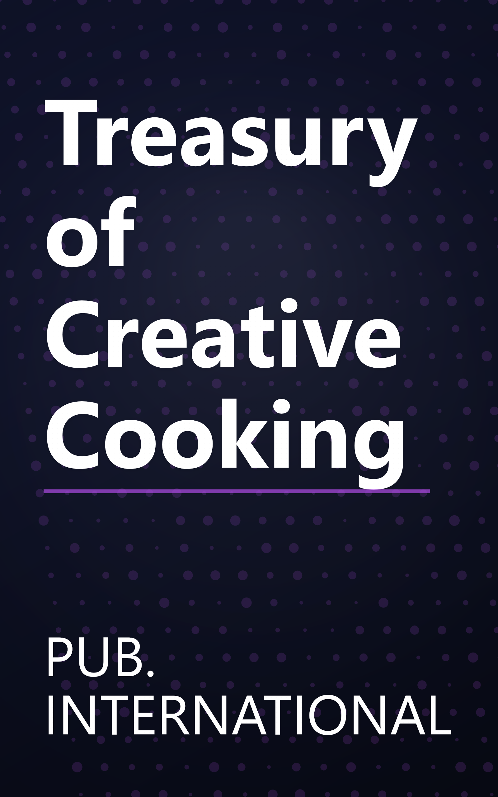 Treasury of Creative Cooking book cover