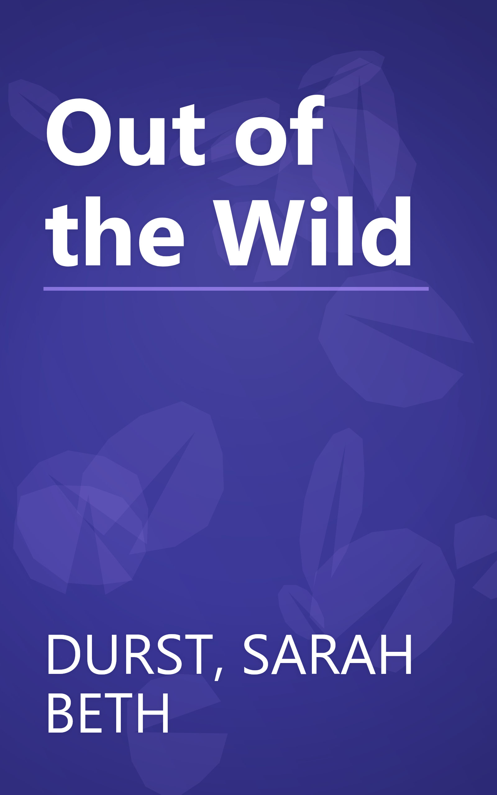 Out of the Wild book cover