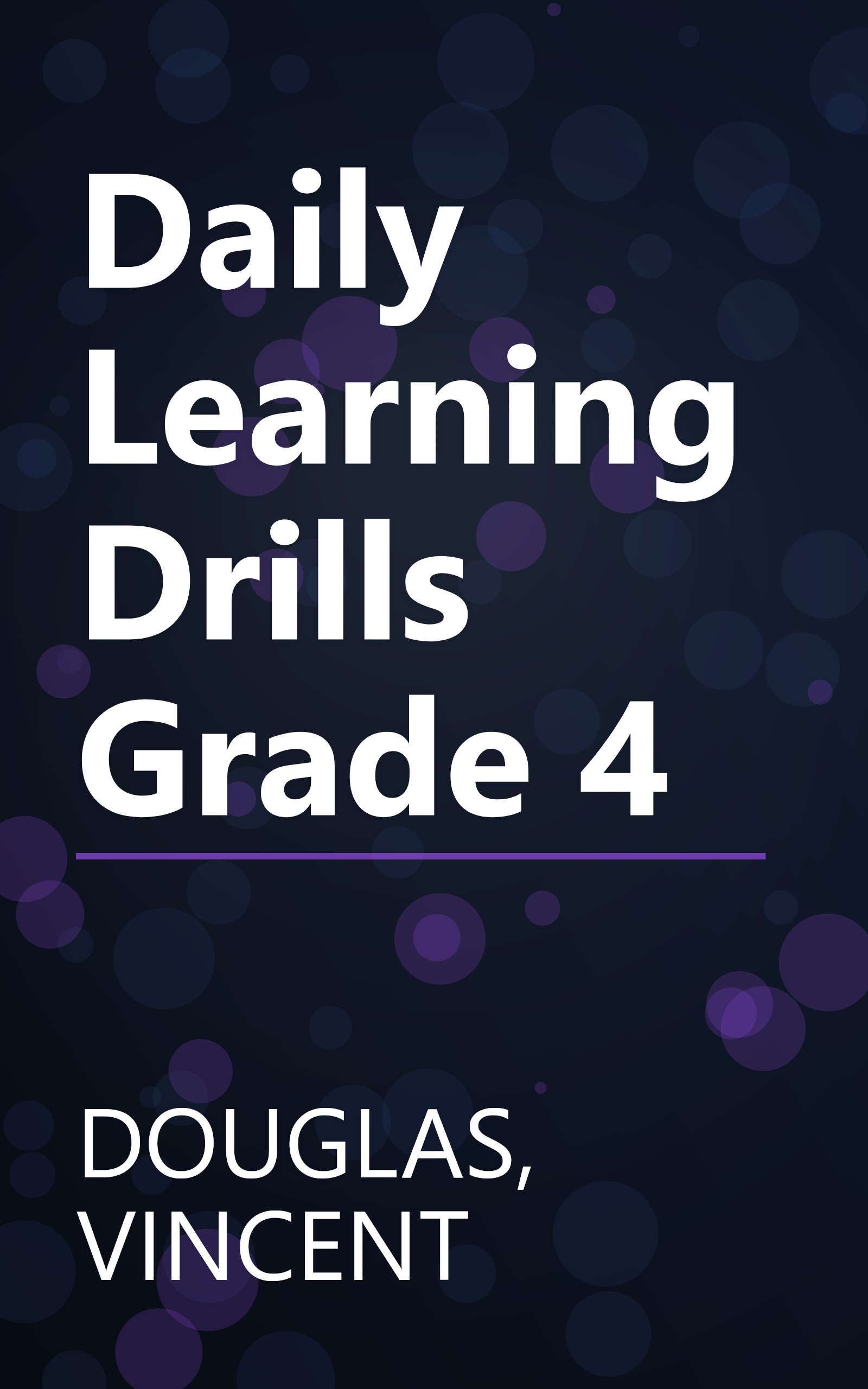 Daily Learning Drills Grade 4 book cover
