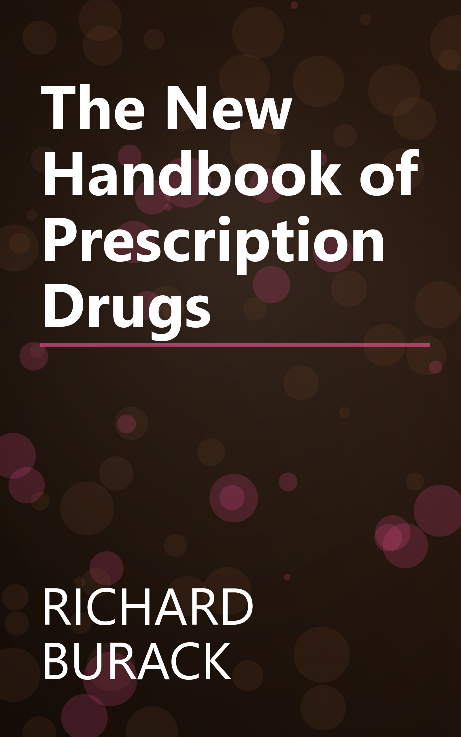 The New Handbook of Prescription Drugs book cover