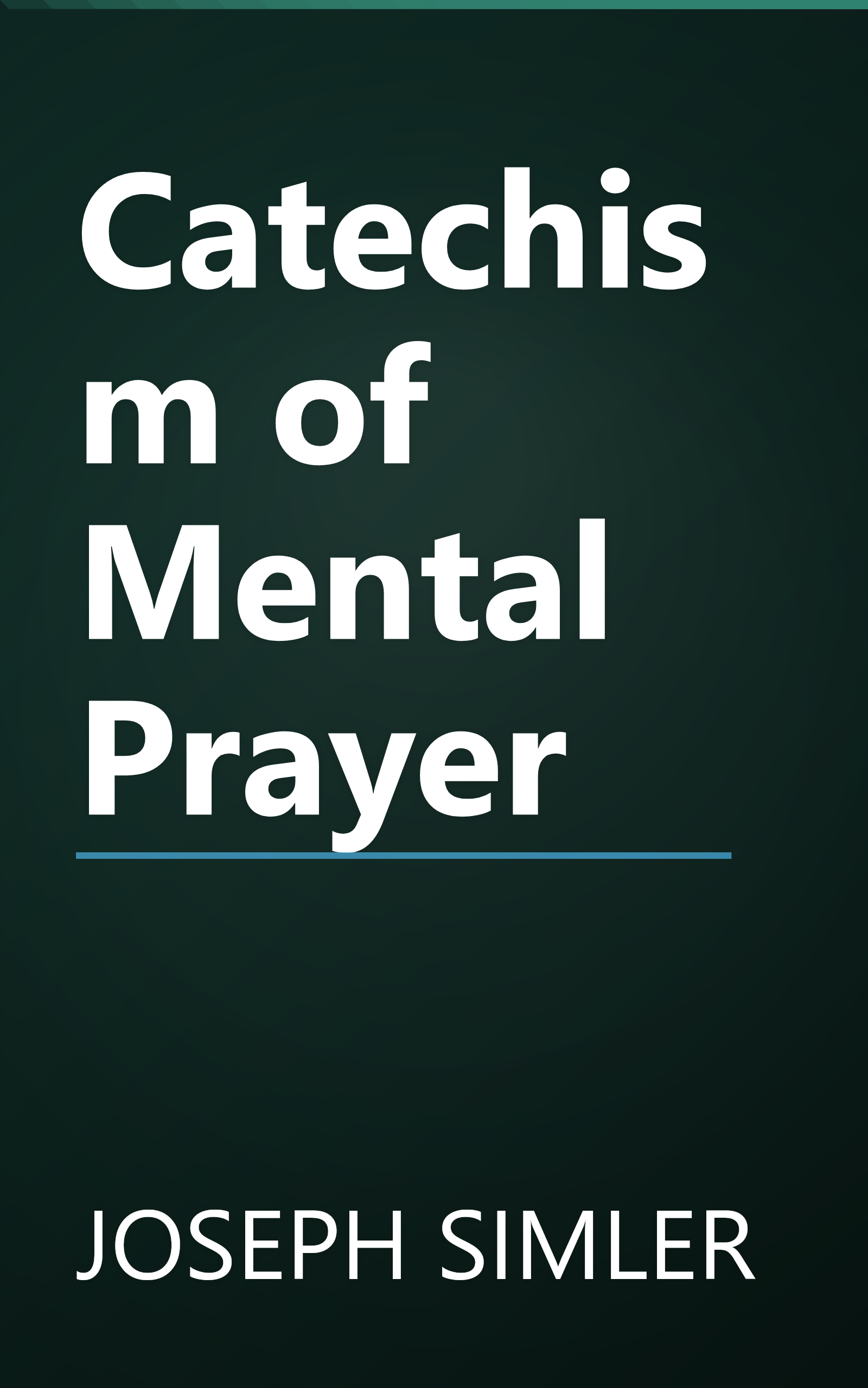 Catechism of Mental Prayer book cover