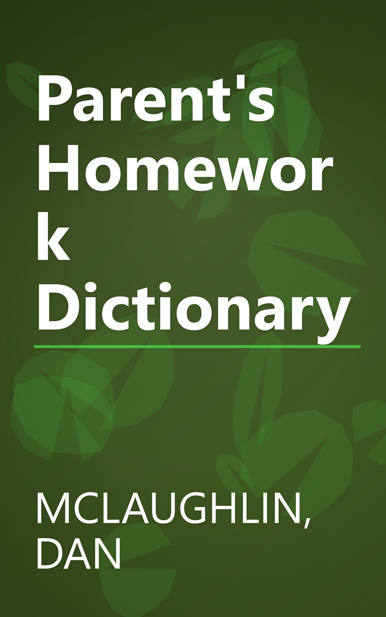 Parent's Homework Dictionary book cover