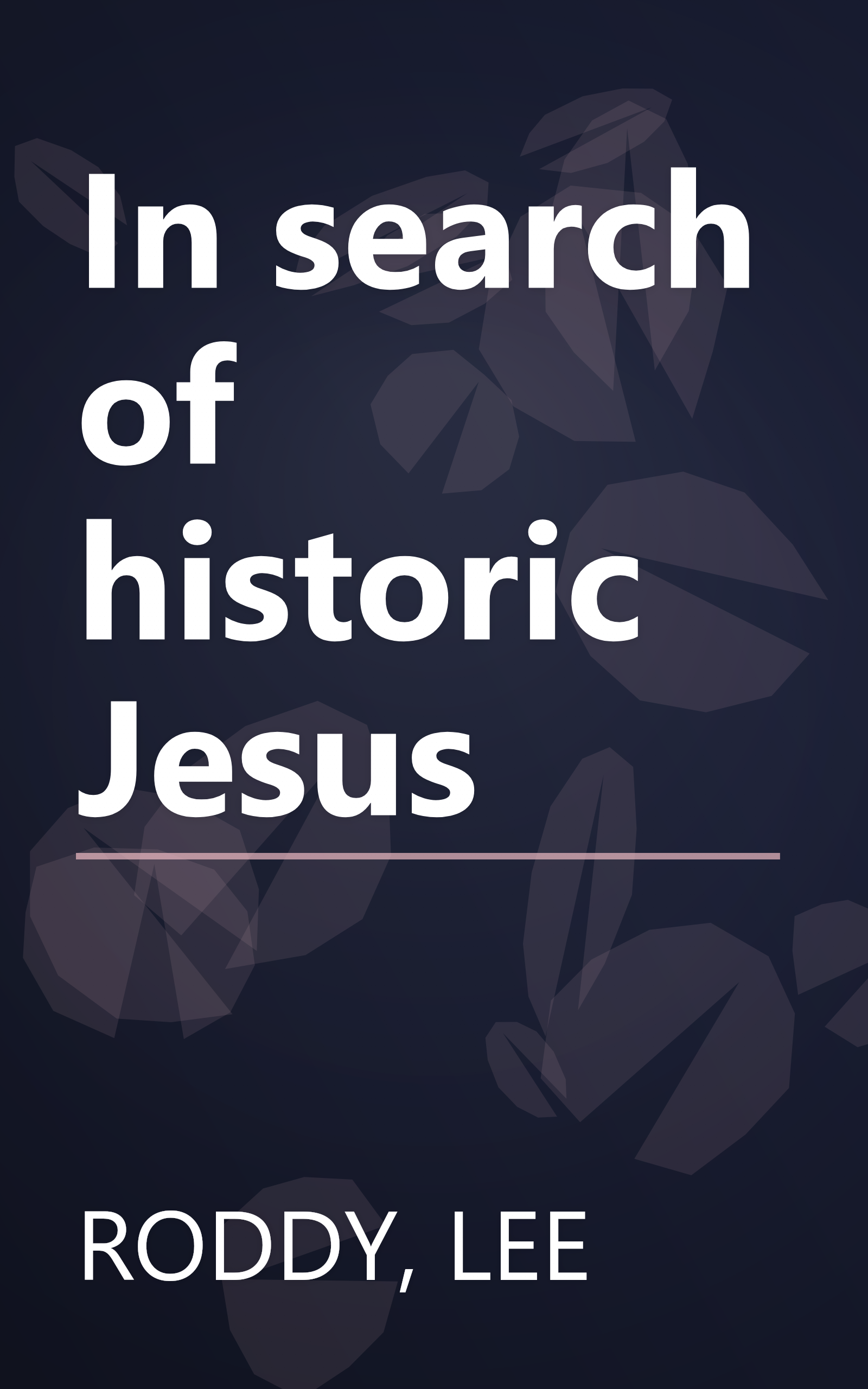 In search of historic Jesus book cover