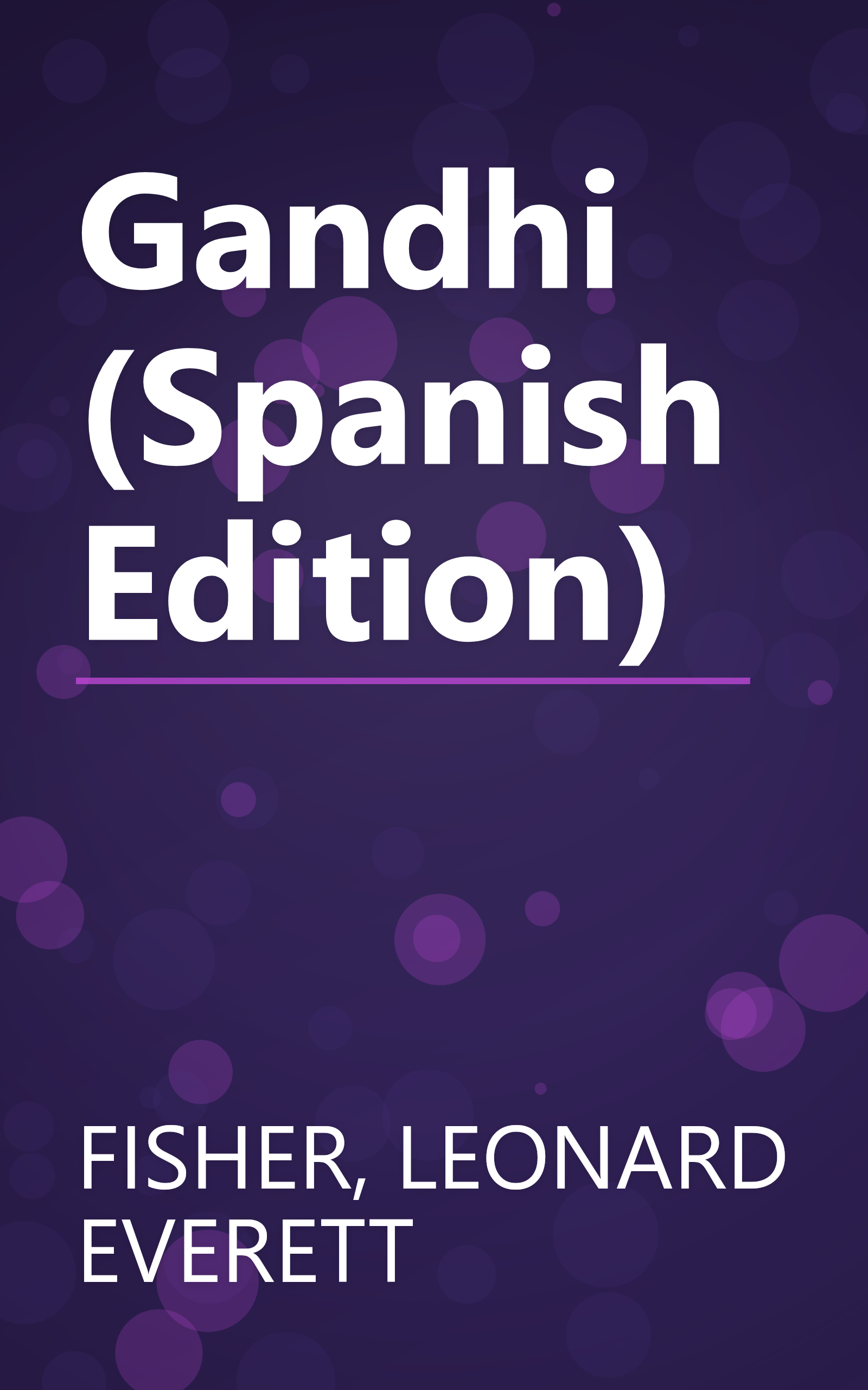 Gandhi (Spanish Edition) book cover
