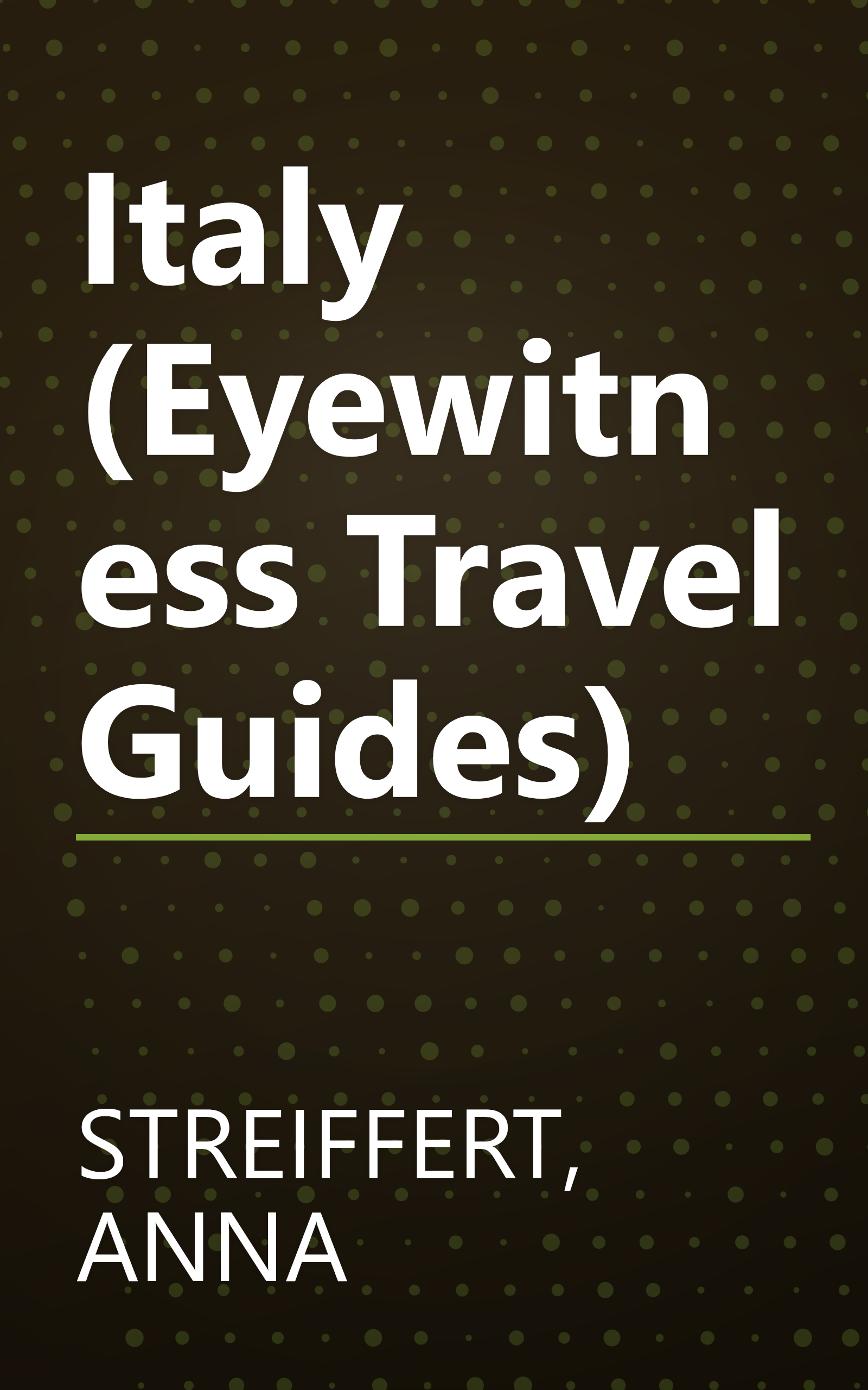 Italy (Eyewitness Travel Guides) book cover