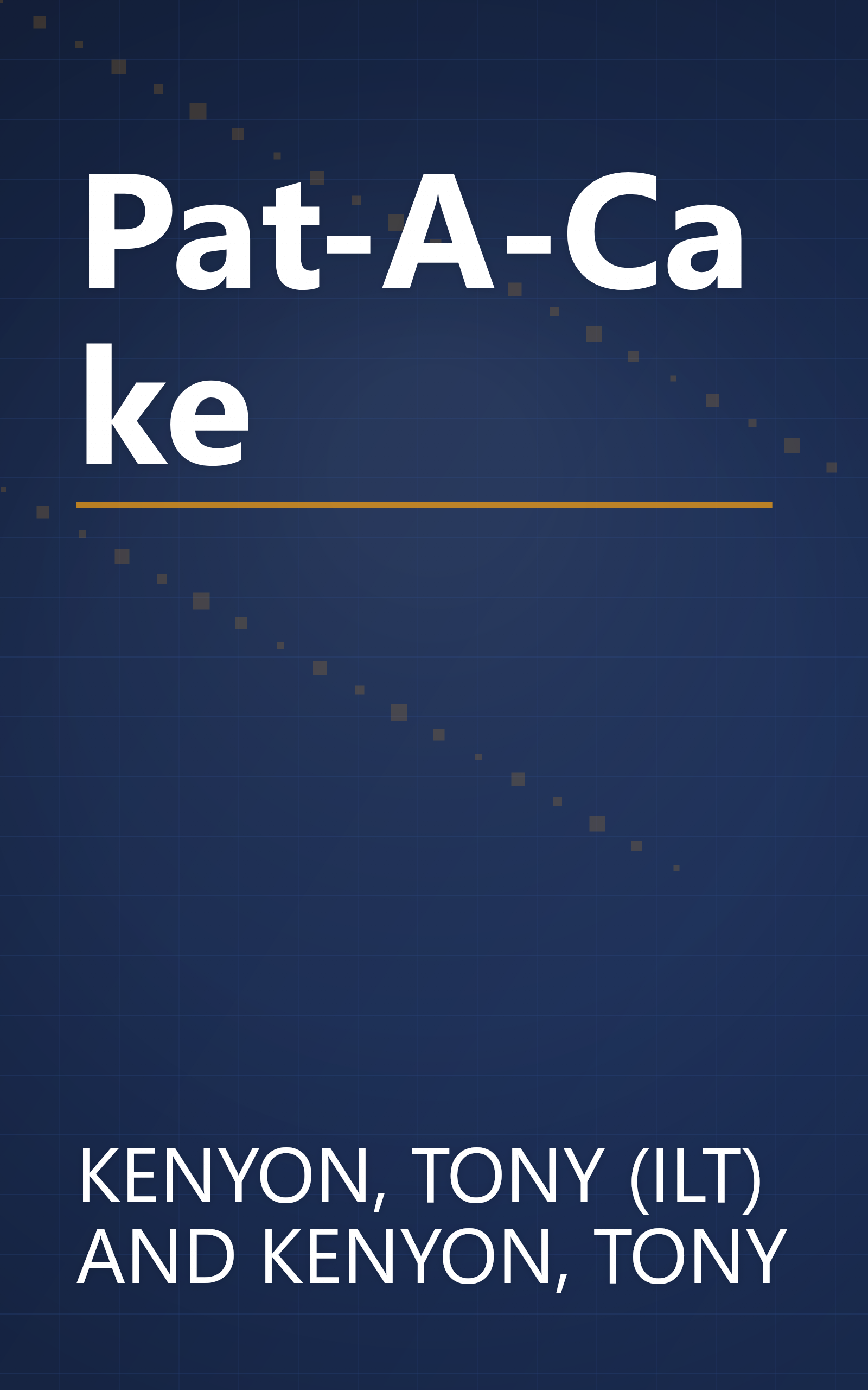 Pat-A-Cake book cover