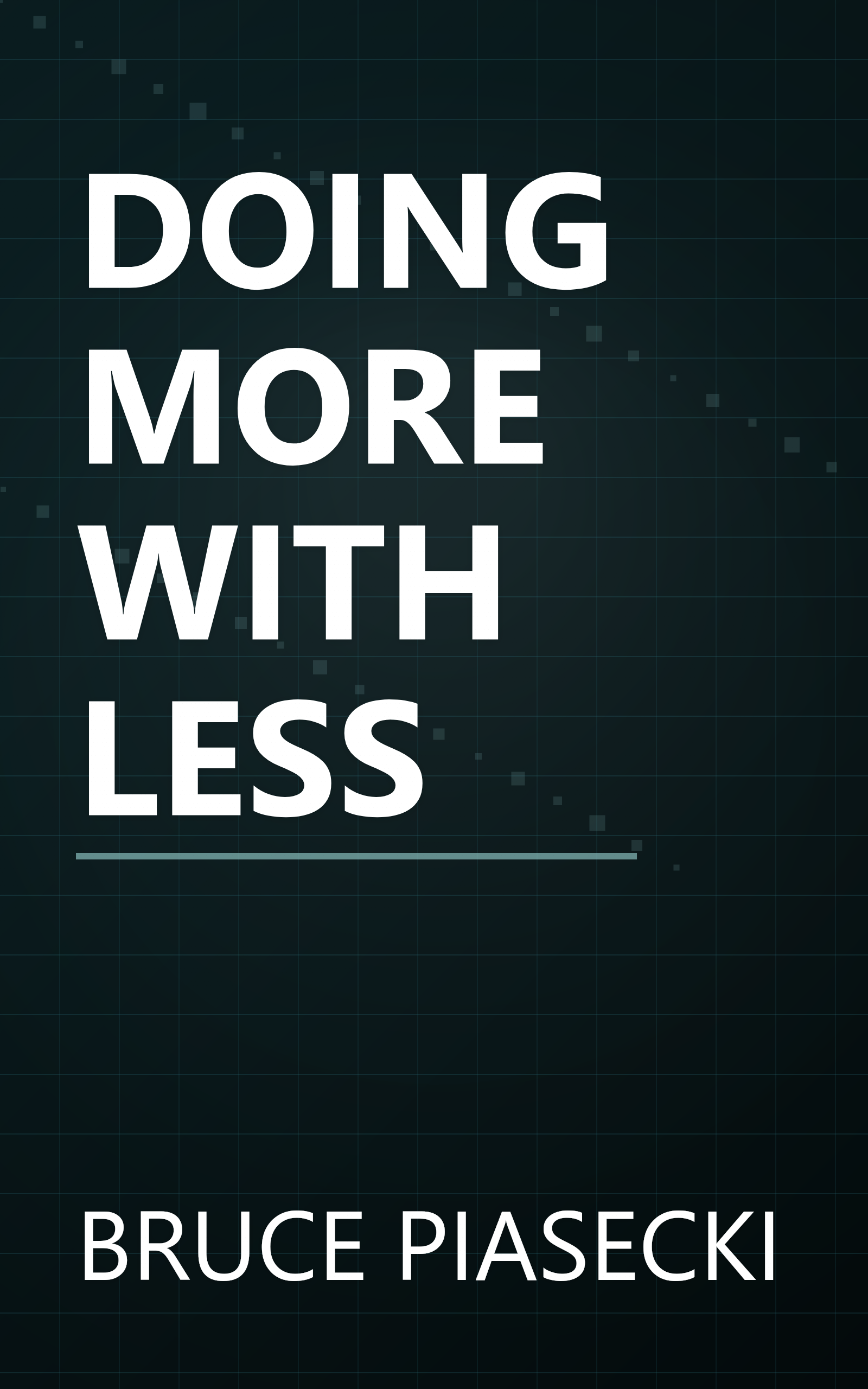 DOING MORE WITH LESS book cover