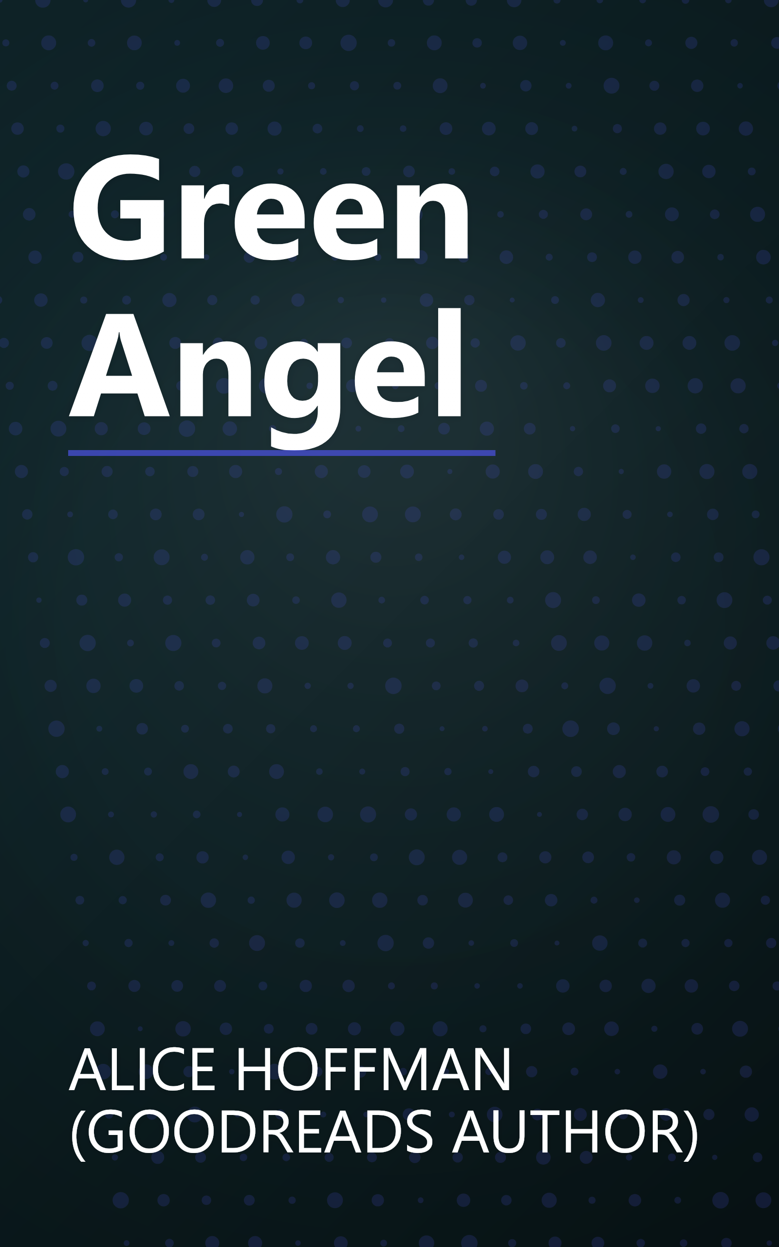 Green Angel book cover