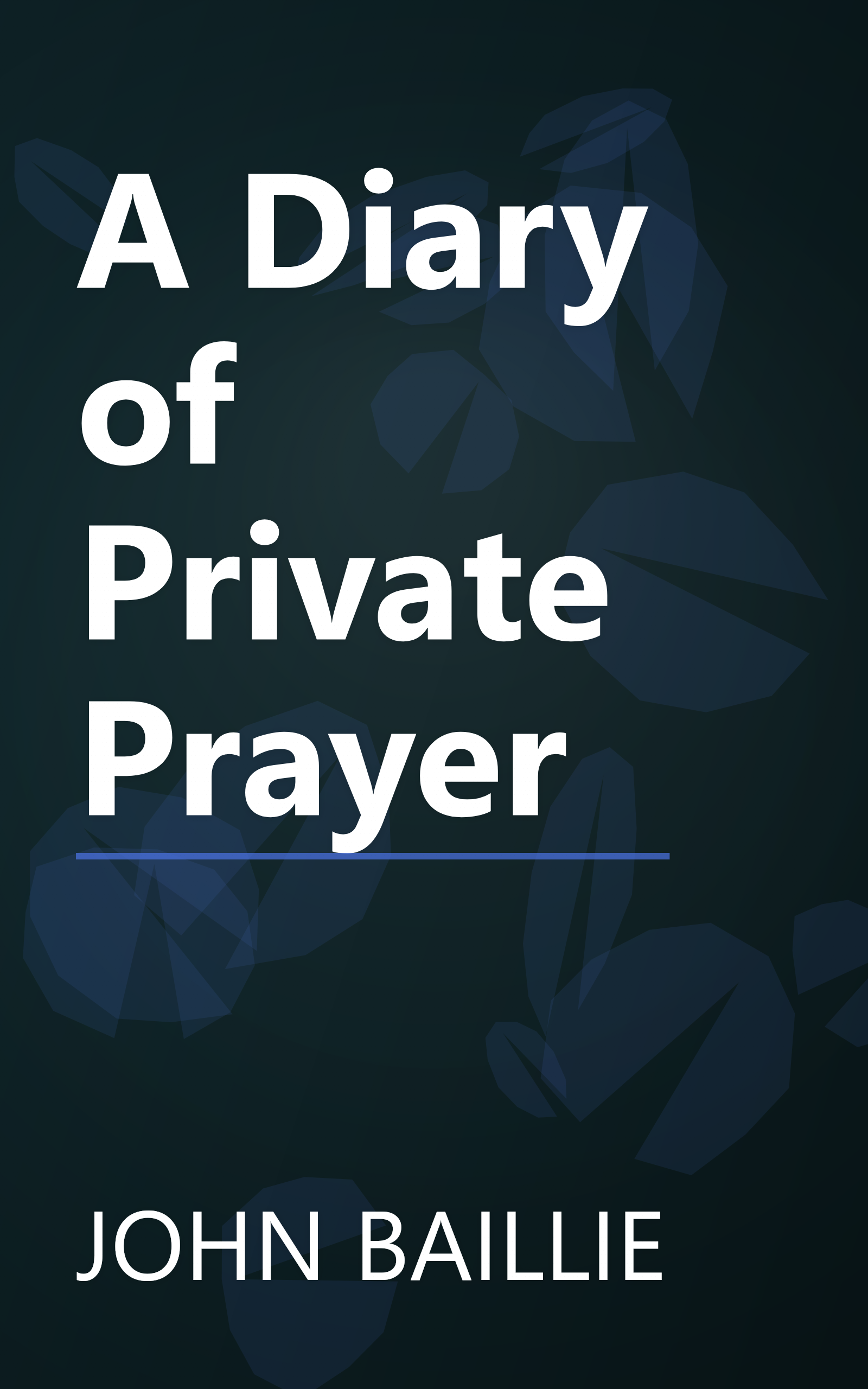 A Diary of Private Prayer book cover