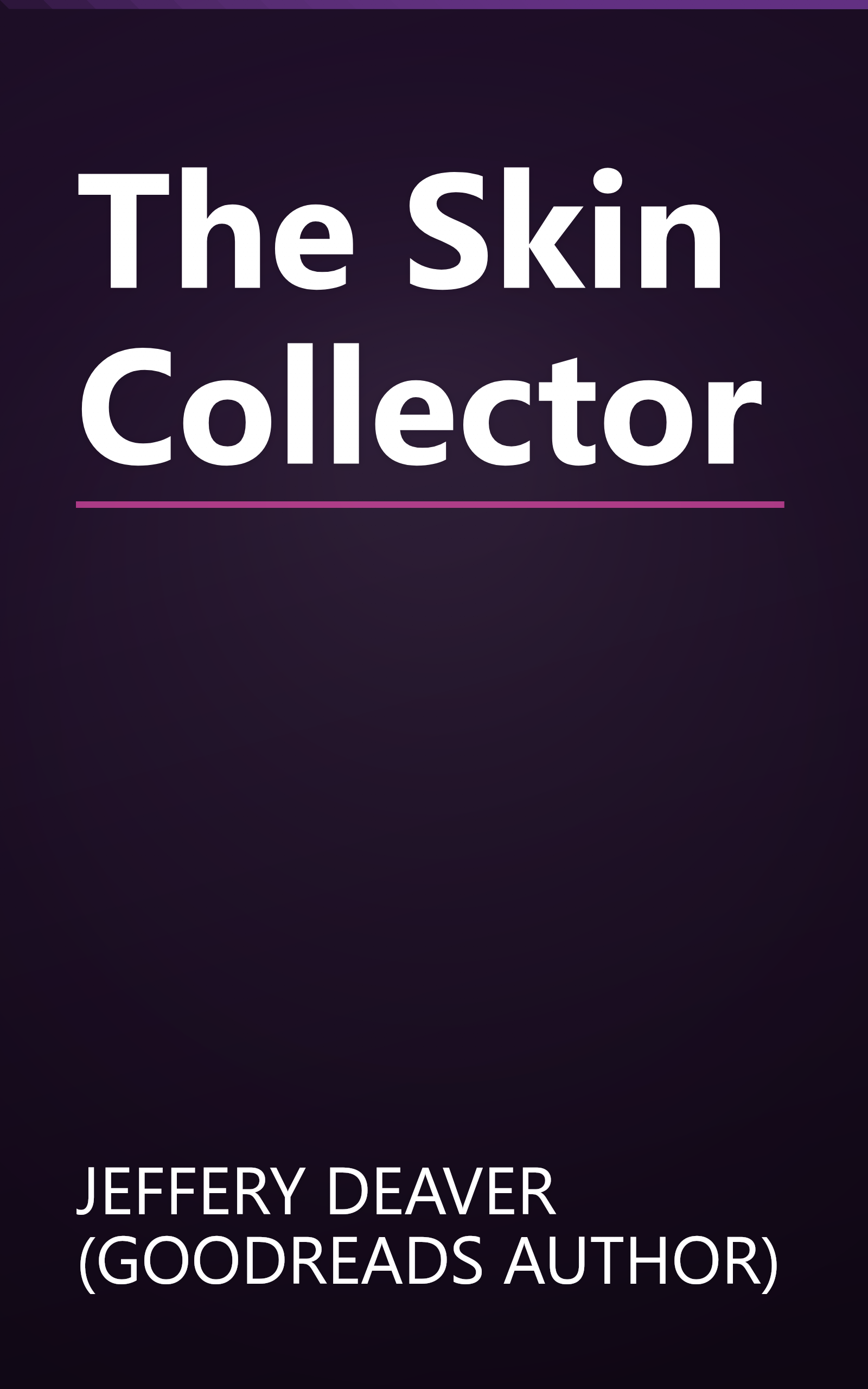 The Skin Collector book cover