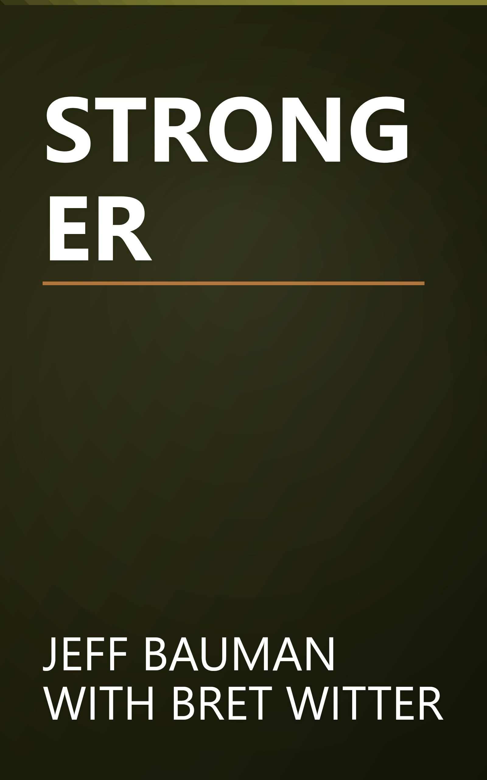 STRONGER book cover