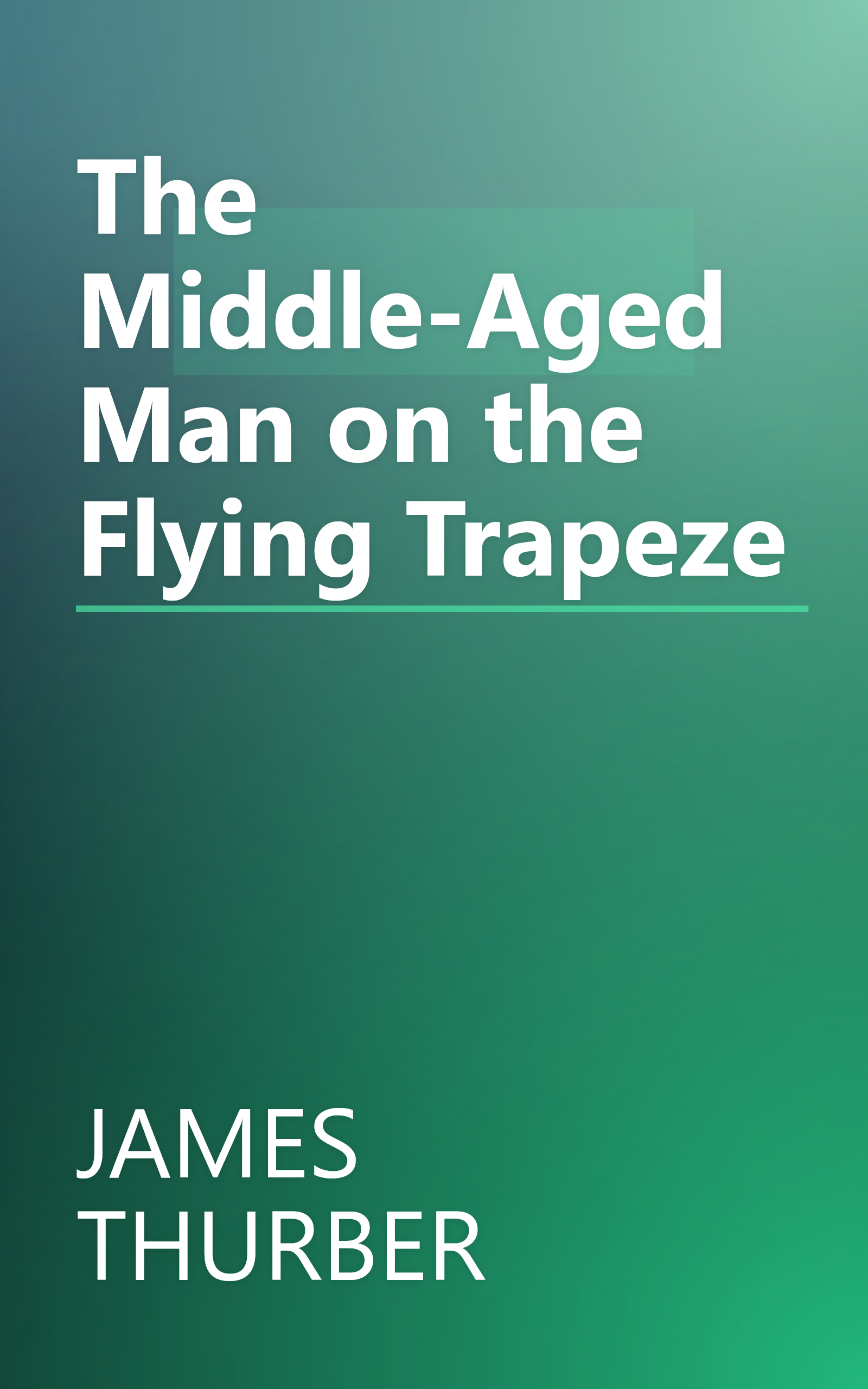The Middle-Aged Man on the Flying Trapeze book cover