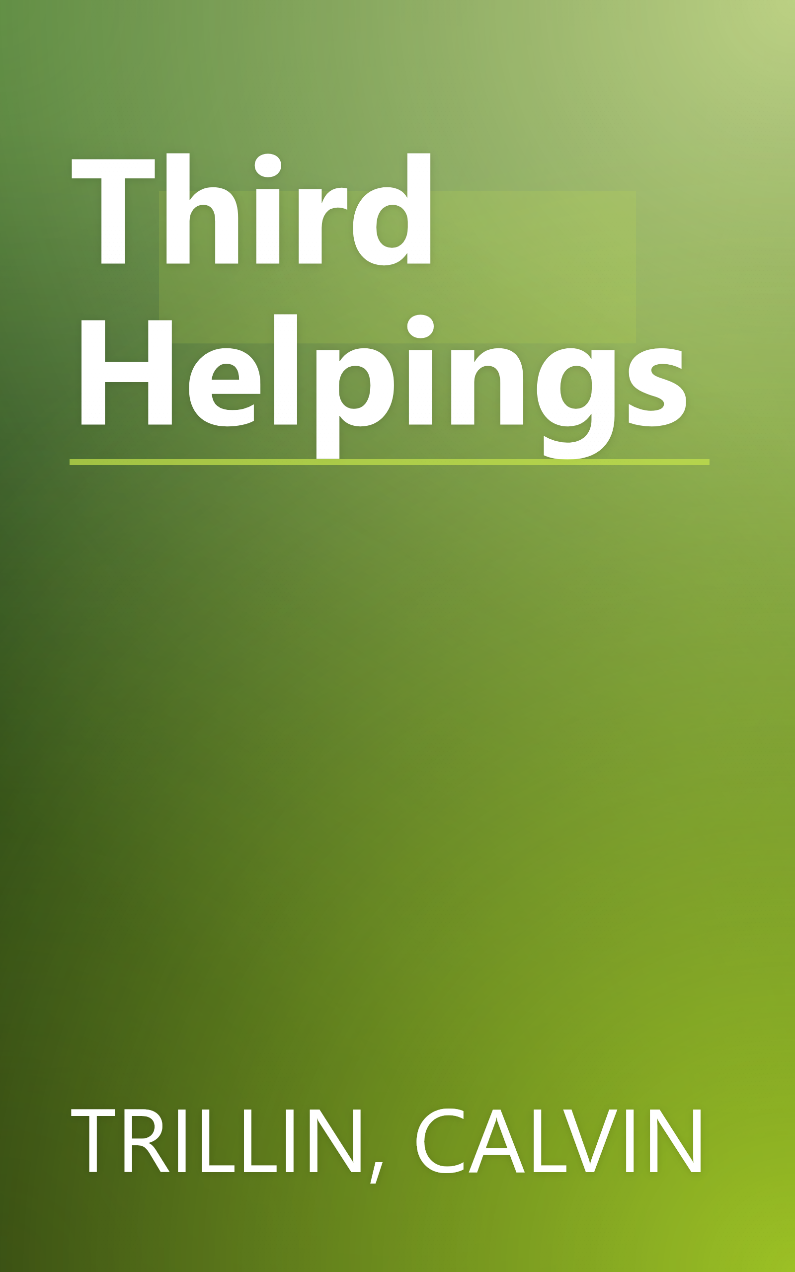 Third Helpings book cover