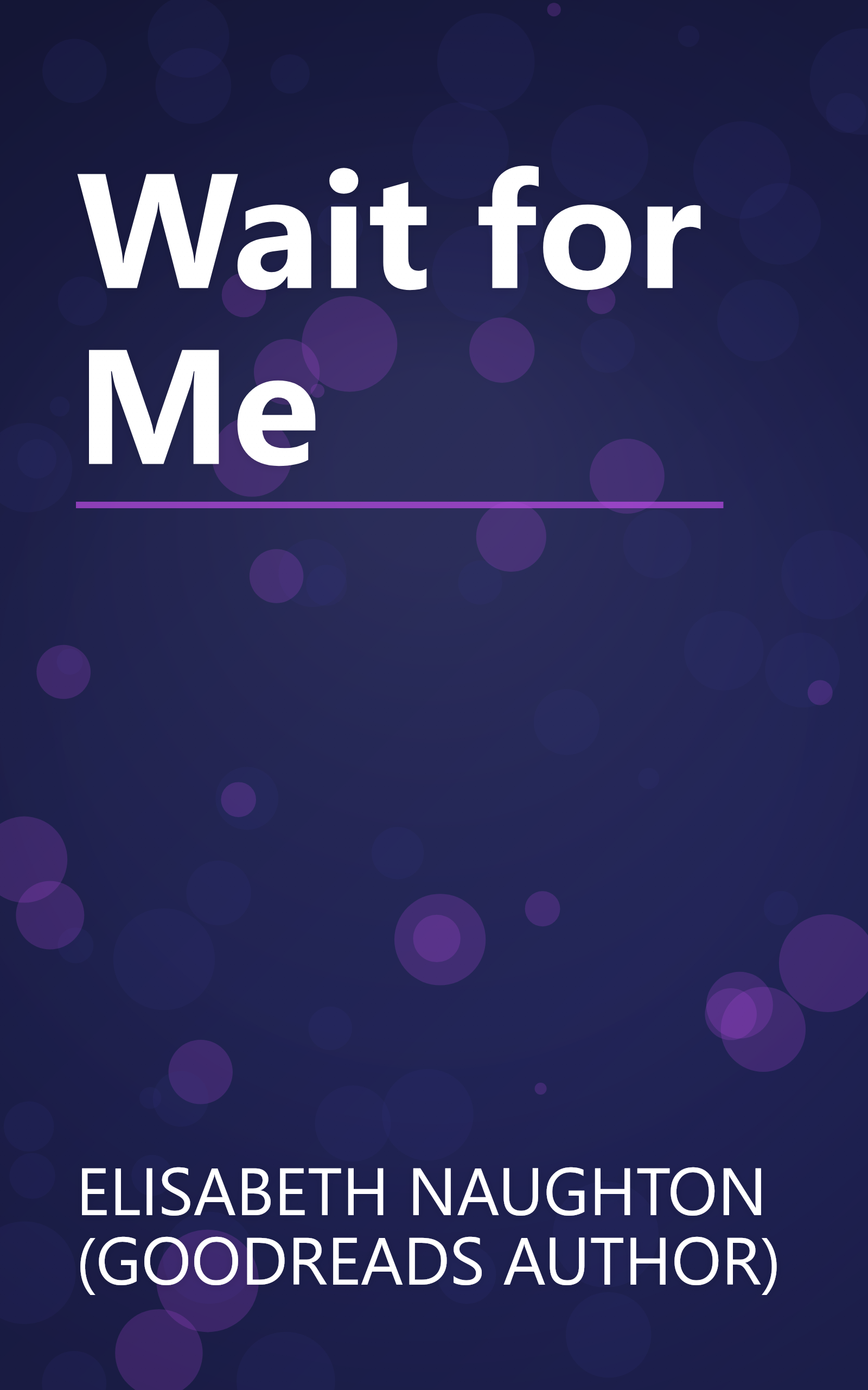 Wait for Me book cover