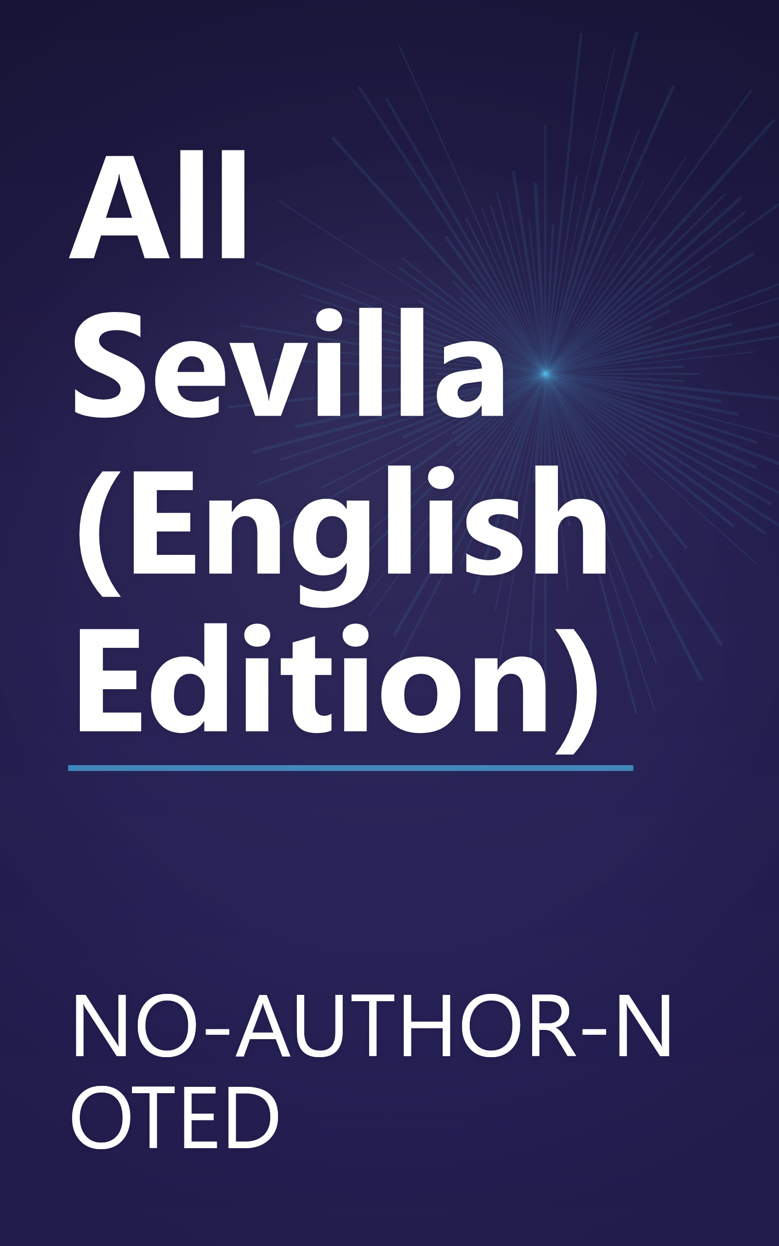 All Sevilla (English Edition) book cover