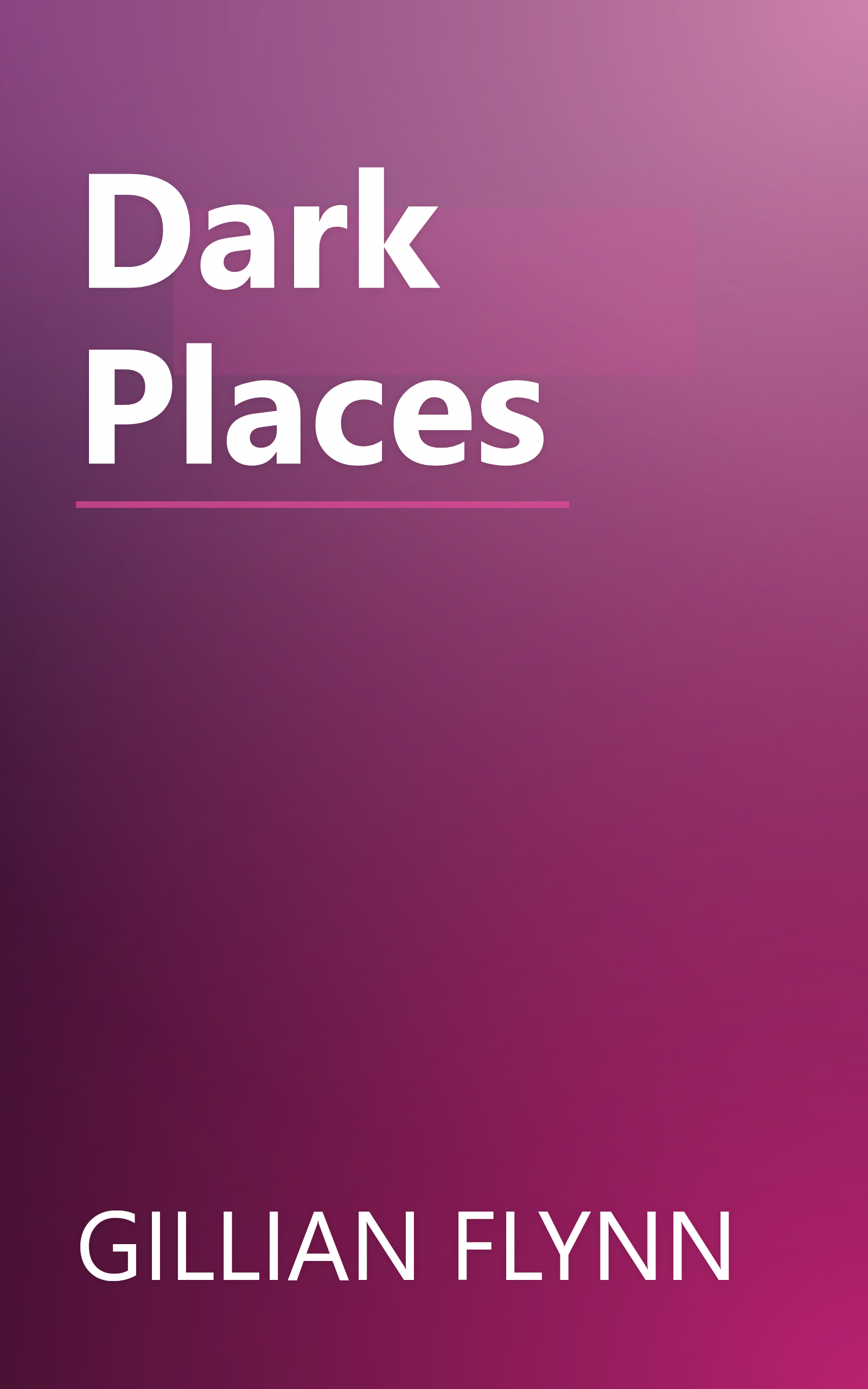 Dark Places book cover