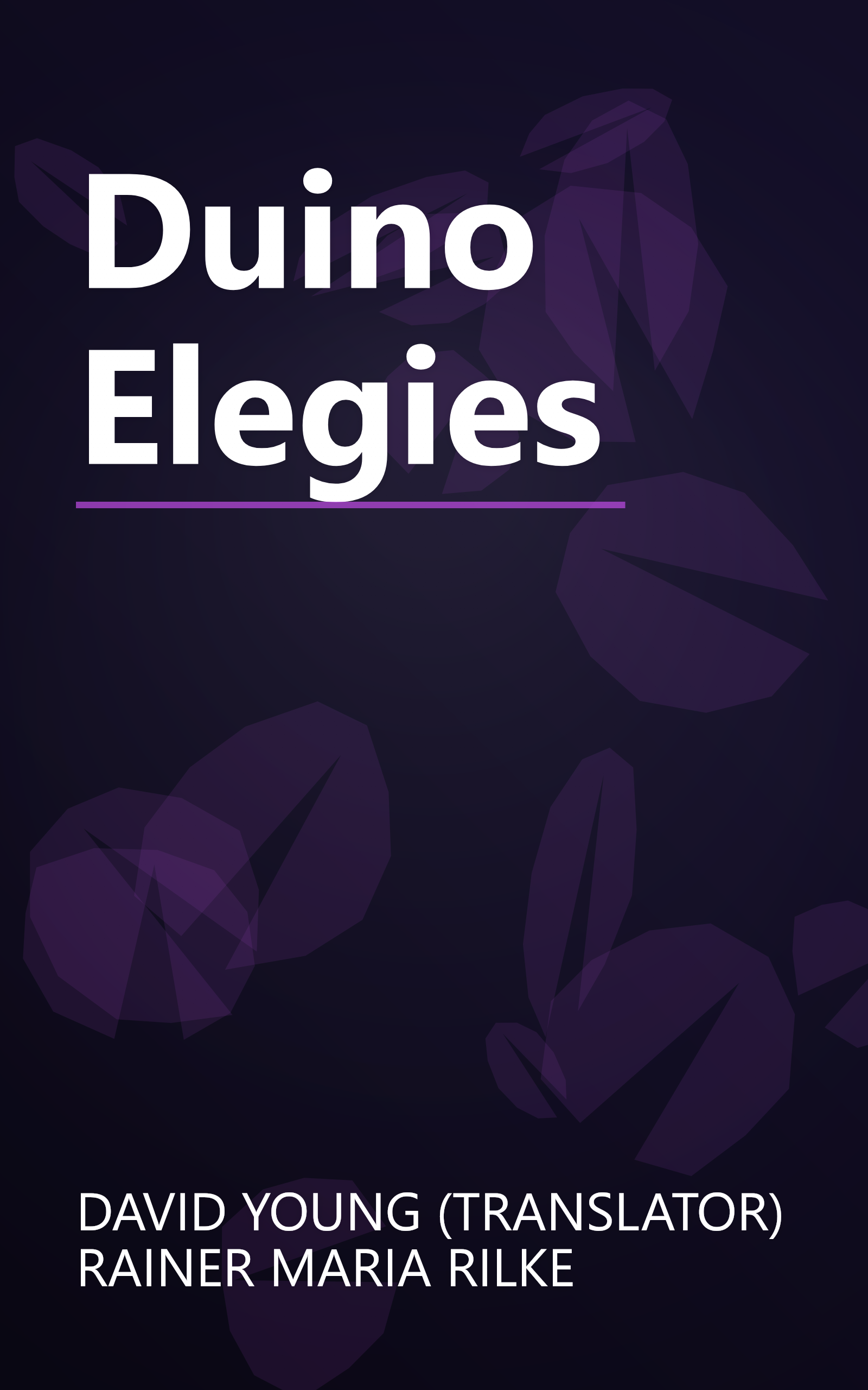 Duino Elegies book cover