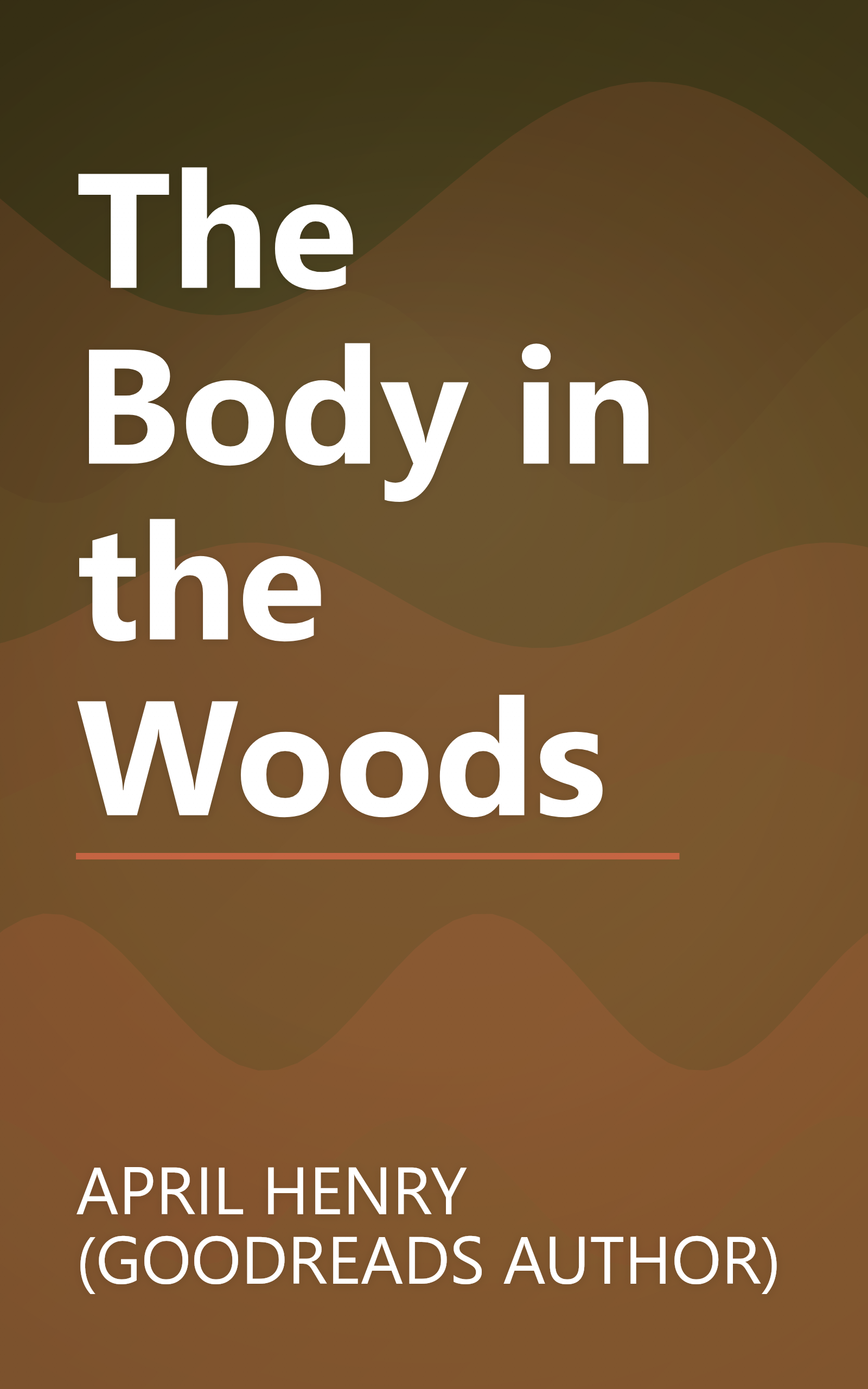 The Body in the Woods book cover
