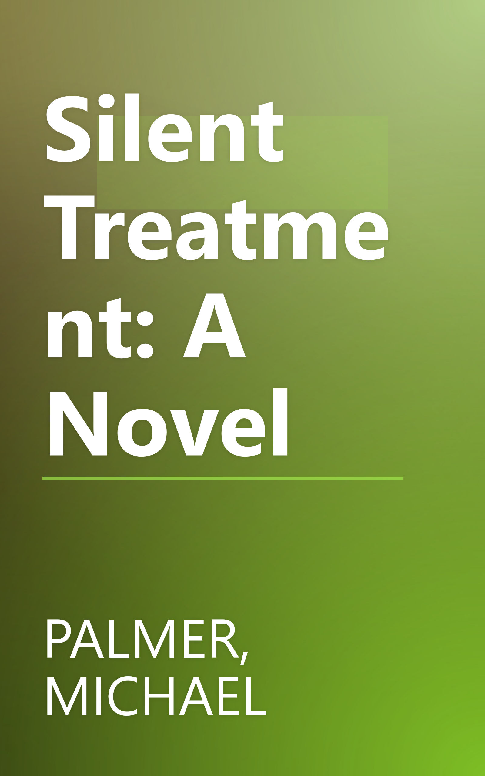 Silent Treatment: A Novel book cover