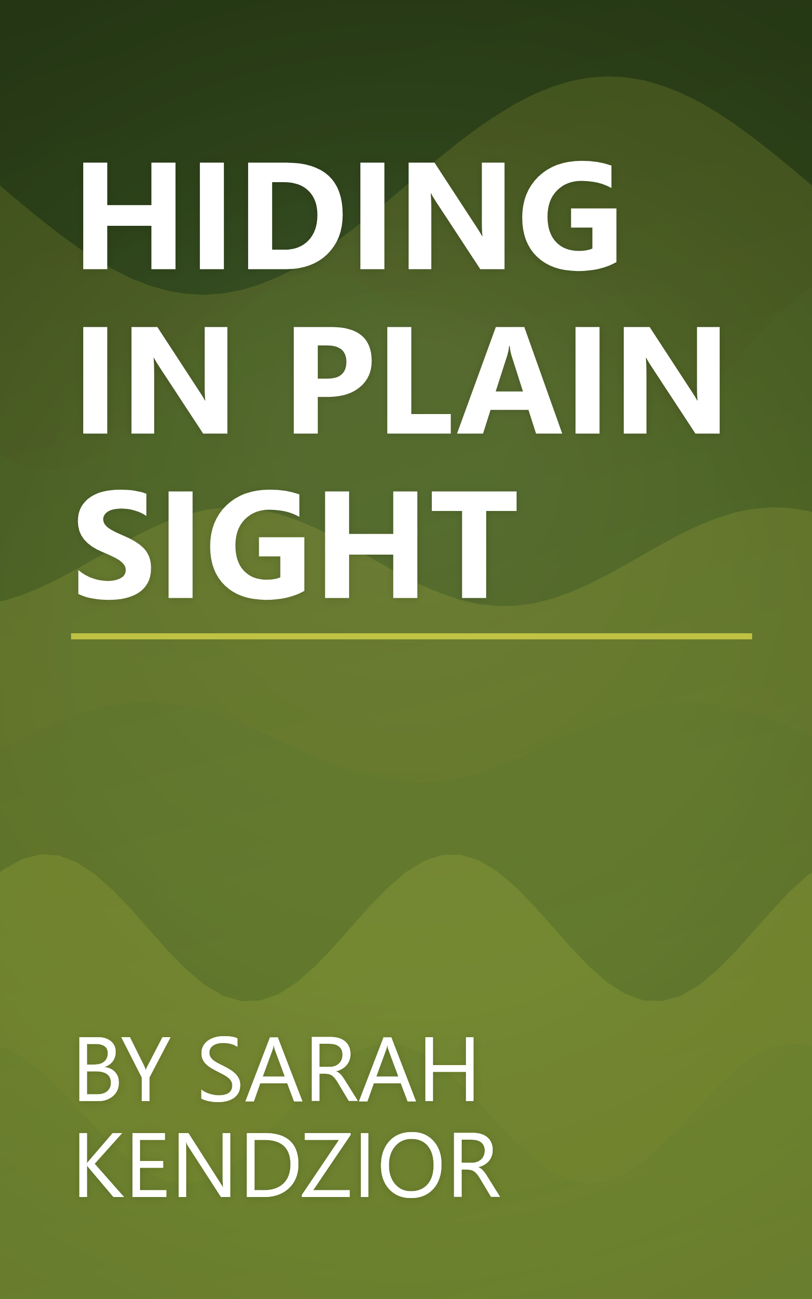 HIDING IN PLAIN SIGHT book cover