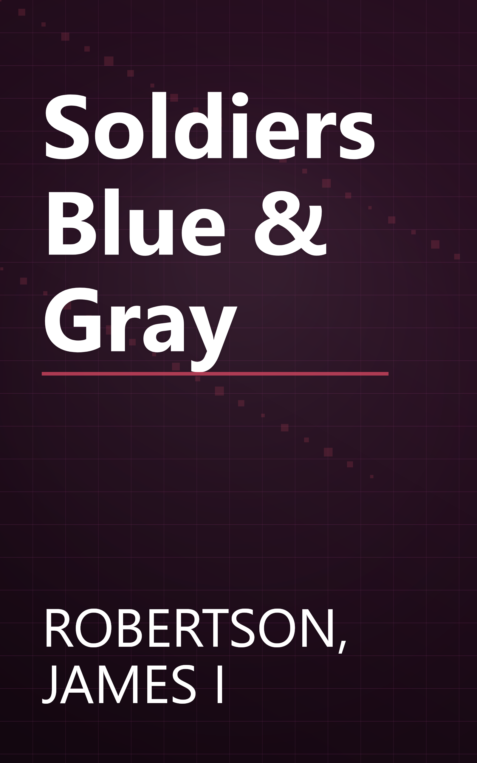 Soldiers Blue & Gray book cover