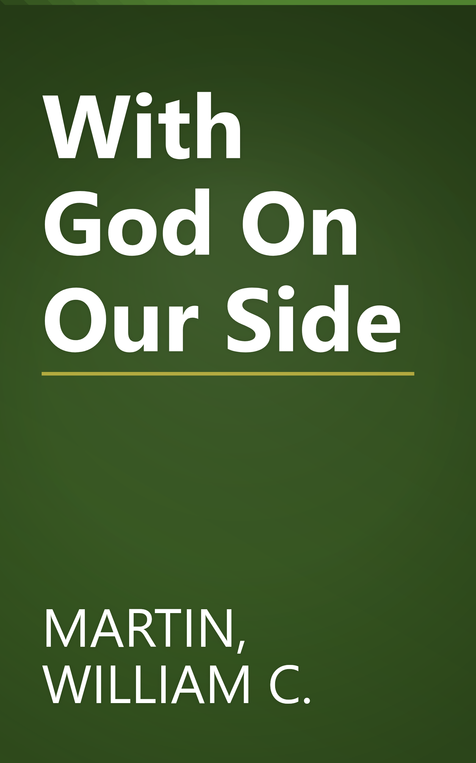 With God On Our Side book cover