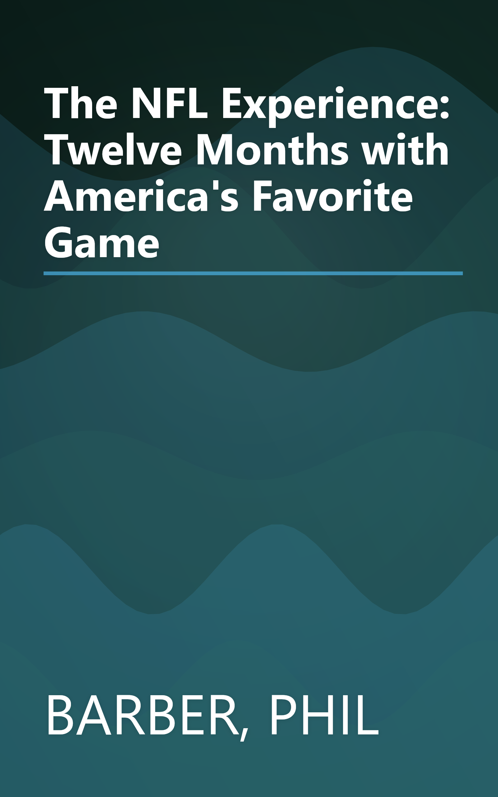 The NFL Experience: Twelve Months with America's Favorite Game book cover